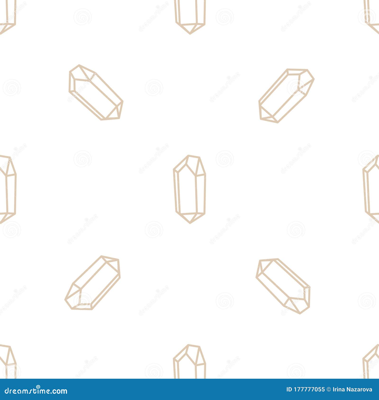 Mineral. Vector Patterns in a Linear Style Stock Vector - Illustration ...