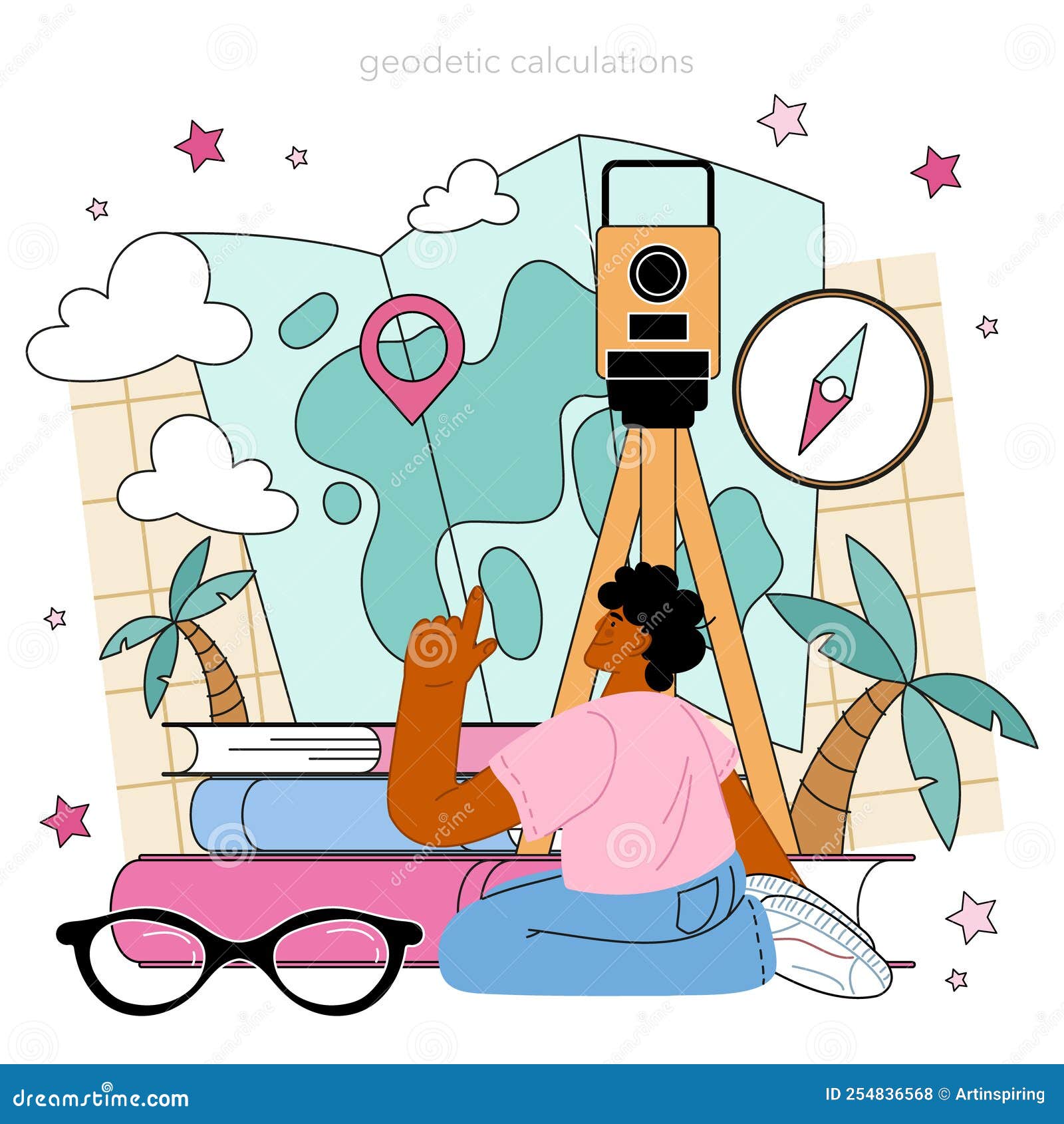 Geology Concept. Scientist Study Structure, Evolution and Dynamics ...