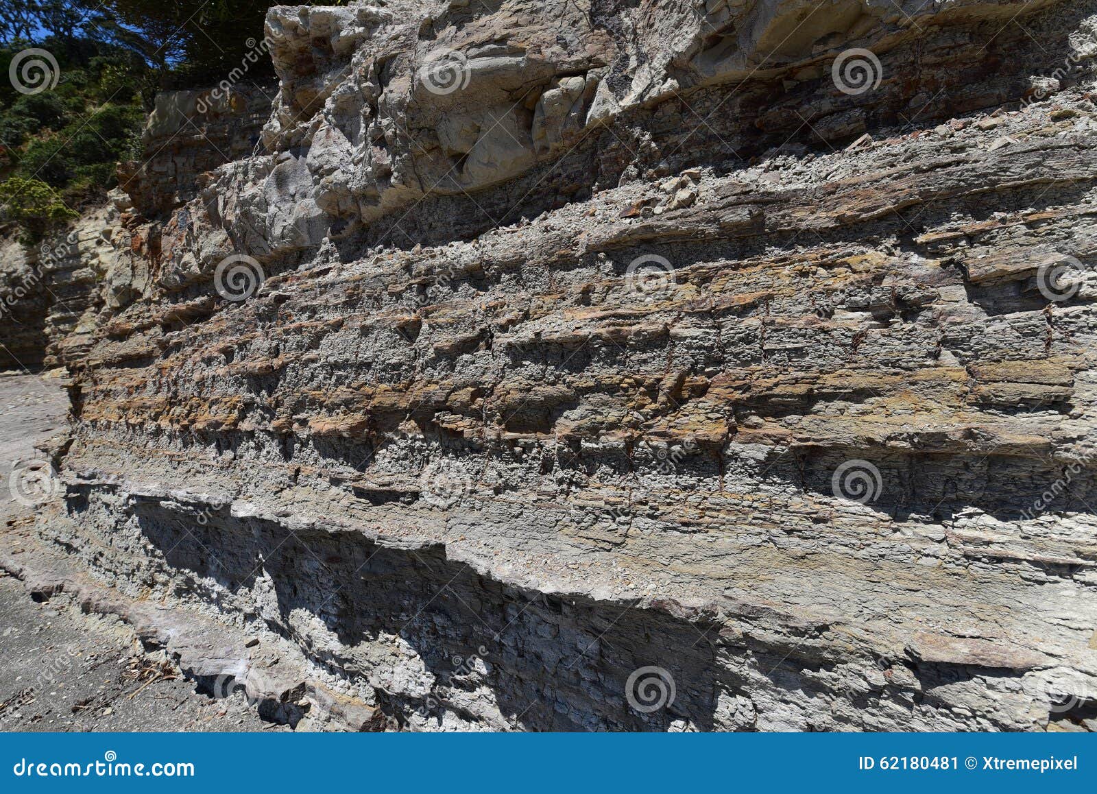 Geology layers stock image. Image of geology, compressed - 62180481