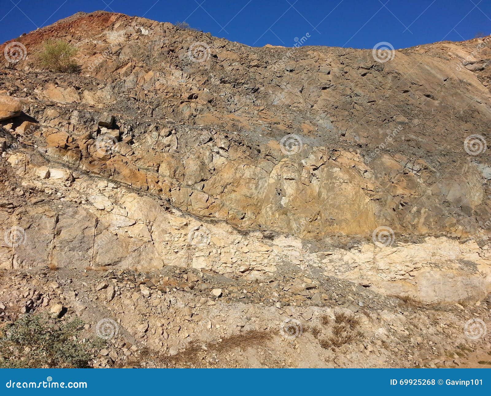 Geology Rocks in Open Pit Mine Mining Wall Stock Photo - Image of zone ...