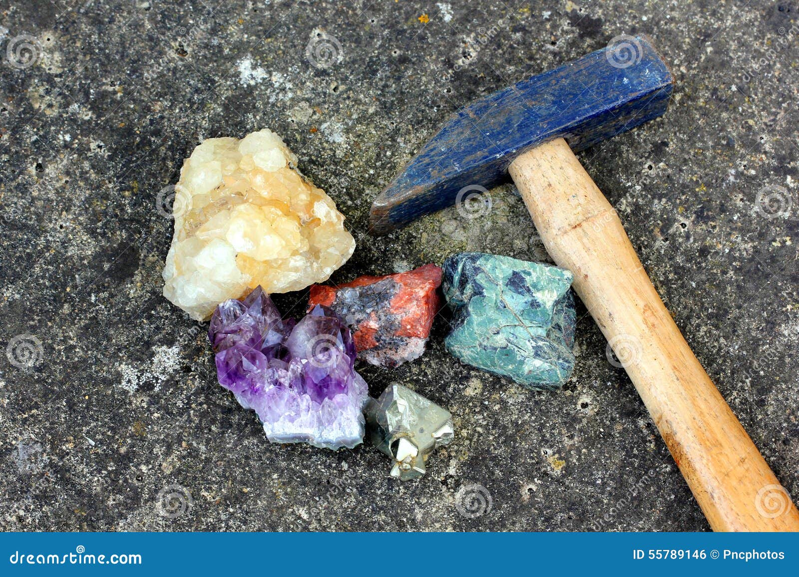 Rock Or Hammer Symbol And Paper Symbol In Playing Rock Paper Scissors ...