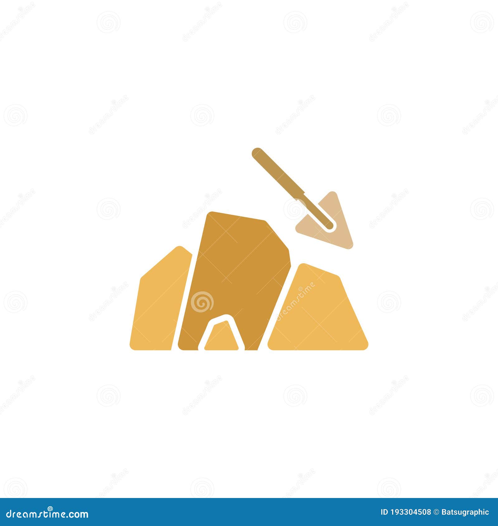 Geology Vector Icon Logo Design | CartoonDealer.com #193304518