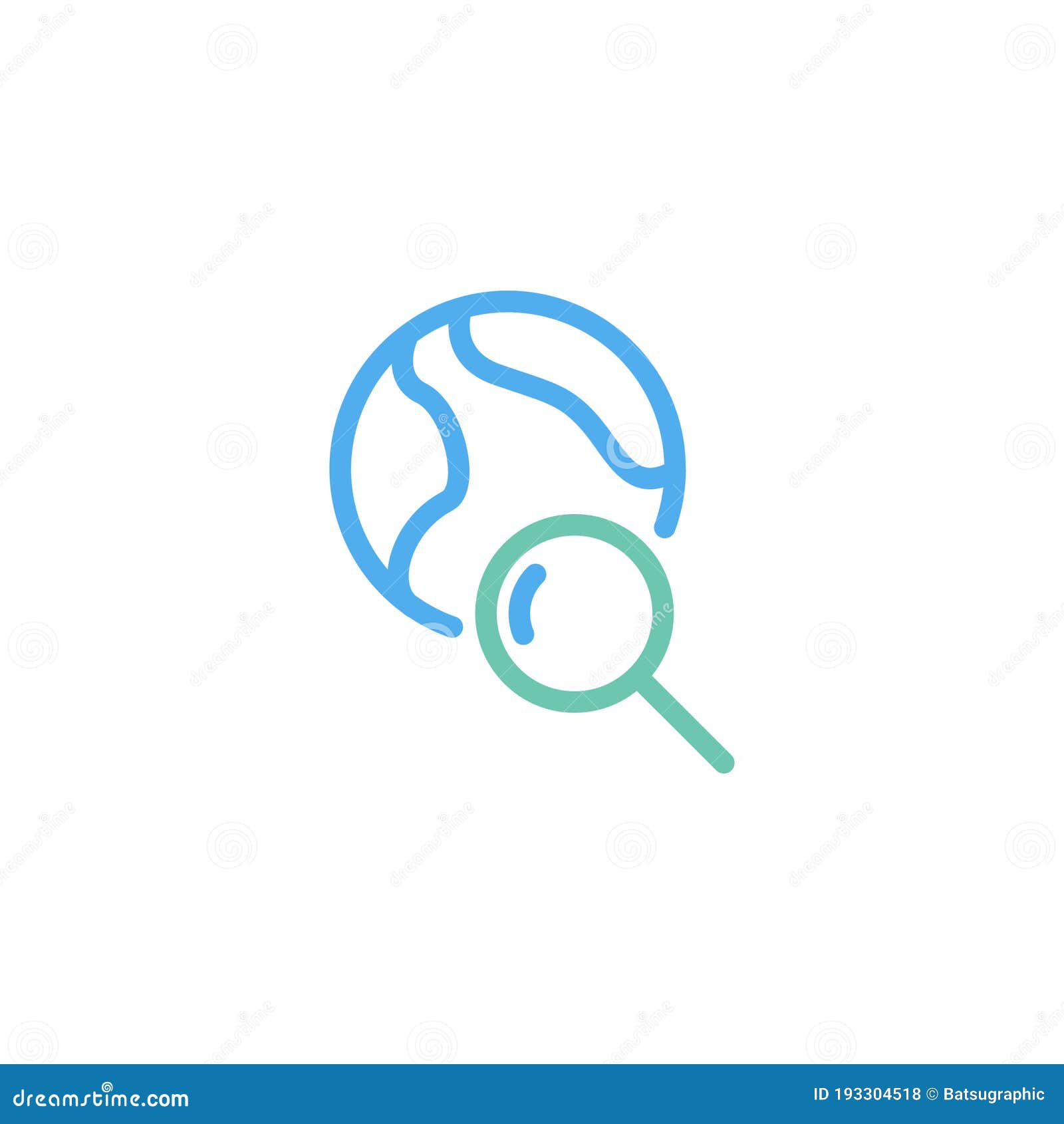 Geology Vector Icon Logo Design Stock Vector - Illustration of ...