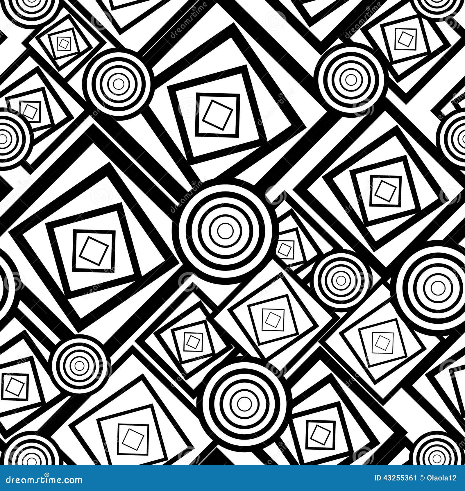 Geométrico ilustração do vetor. Ilustração de retro, têxtil - 43255361