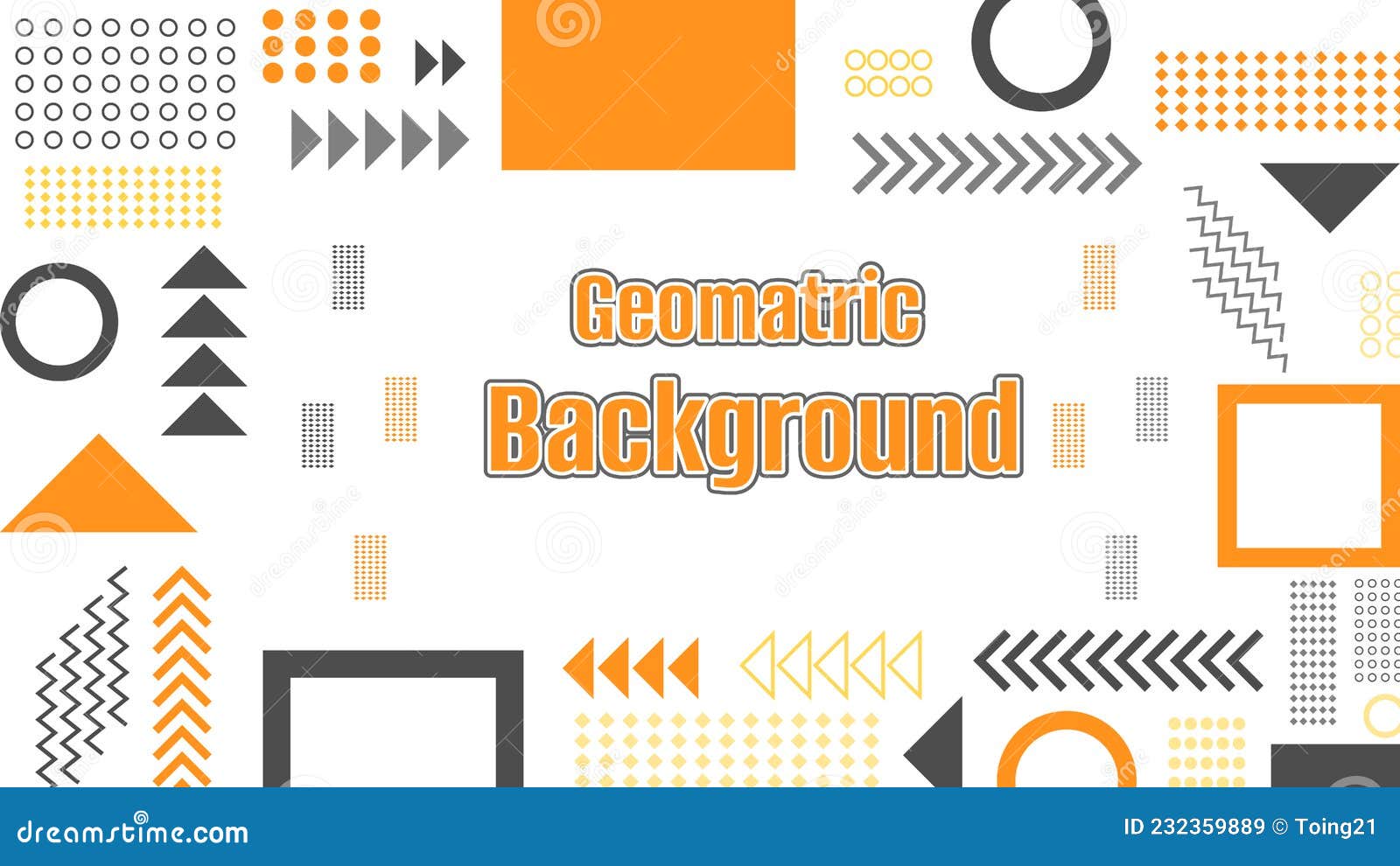 Geomatric Color Shape Background Design Cartoon Vector | CartoonDealer ...