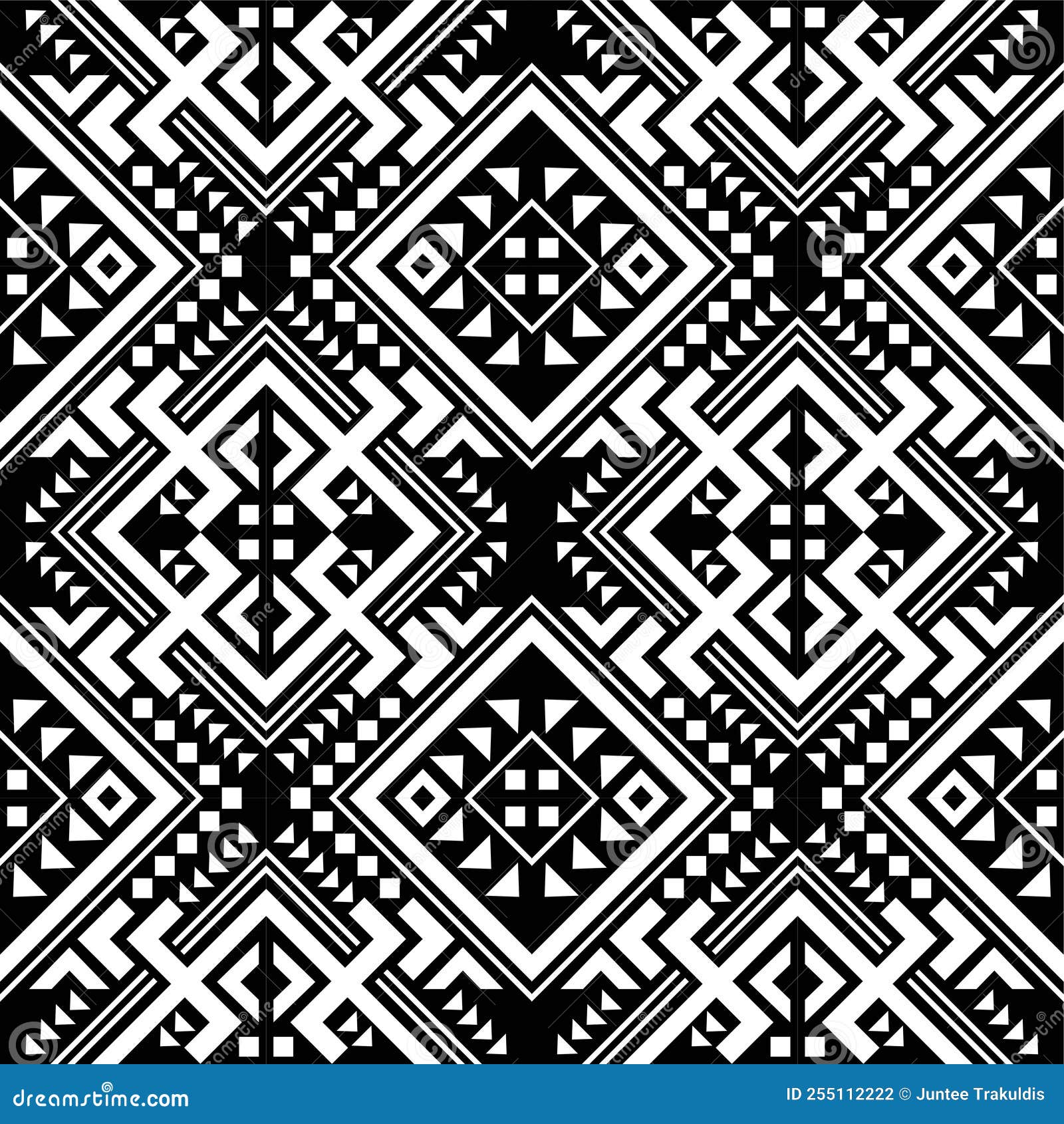 Geometic pattern stock vector. Illustration of clothing - 255112222