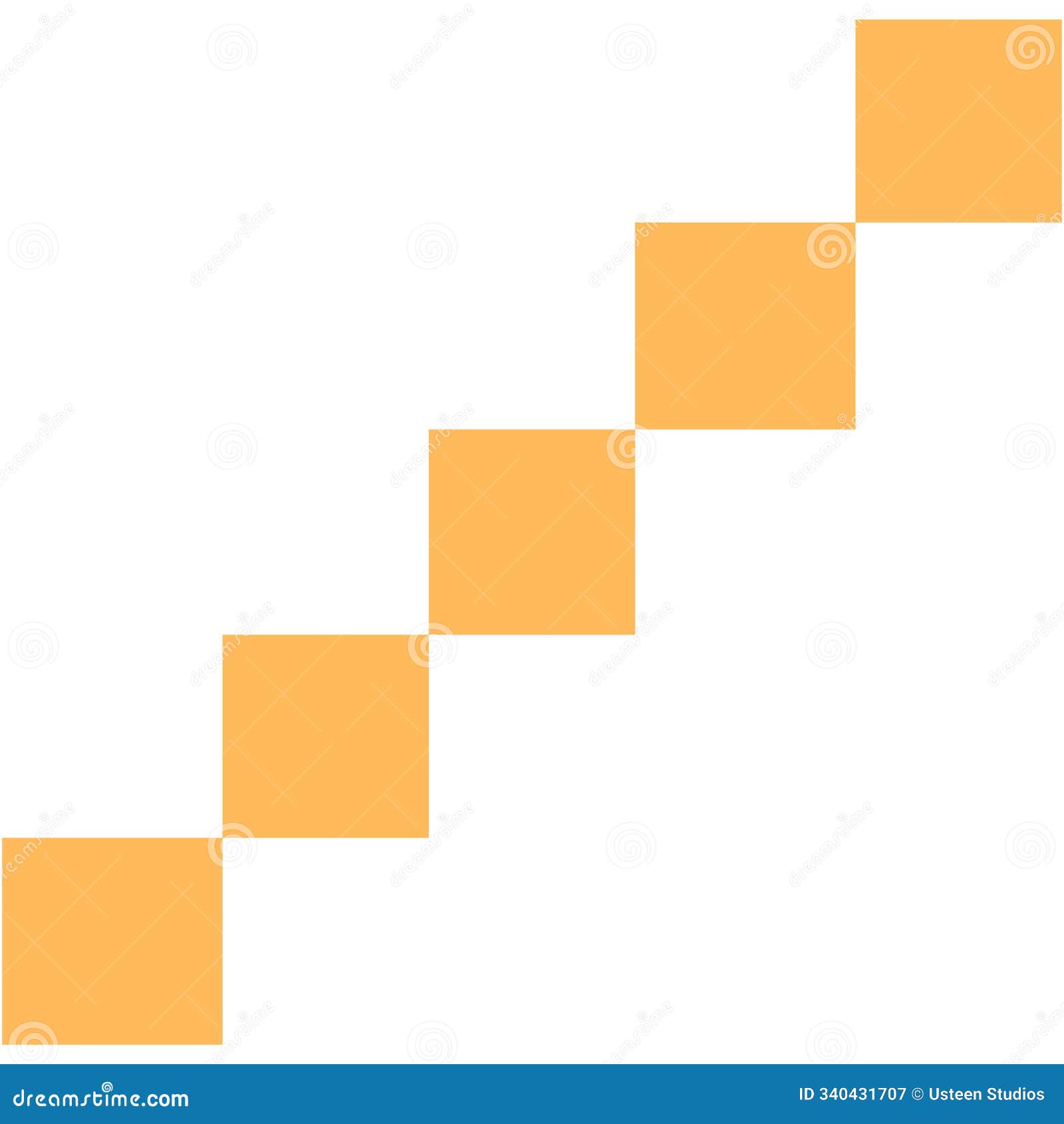 Geometri Shape - Ascending Squares Stock Illustration - Illustration of ...