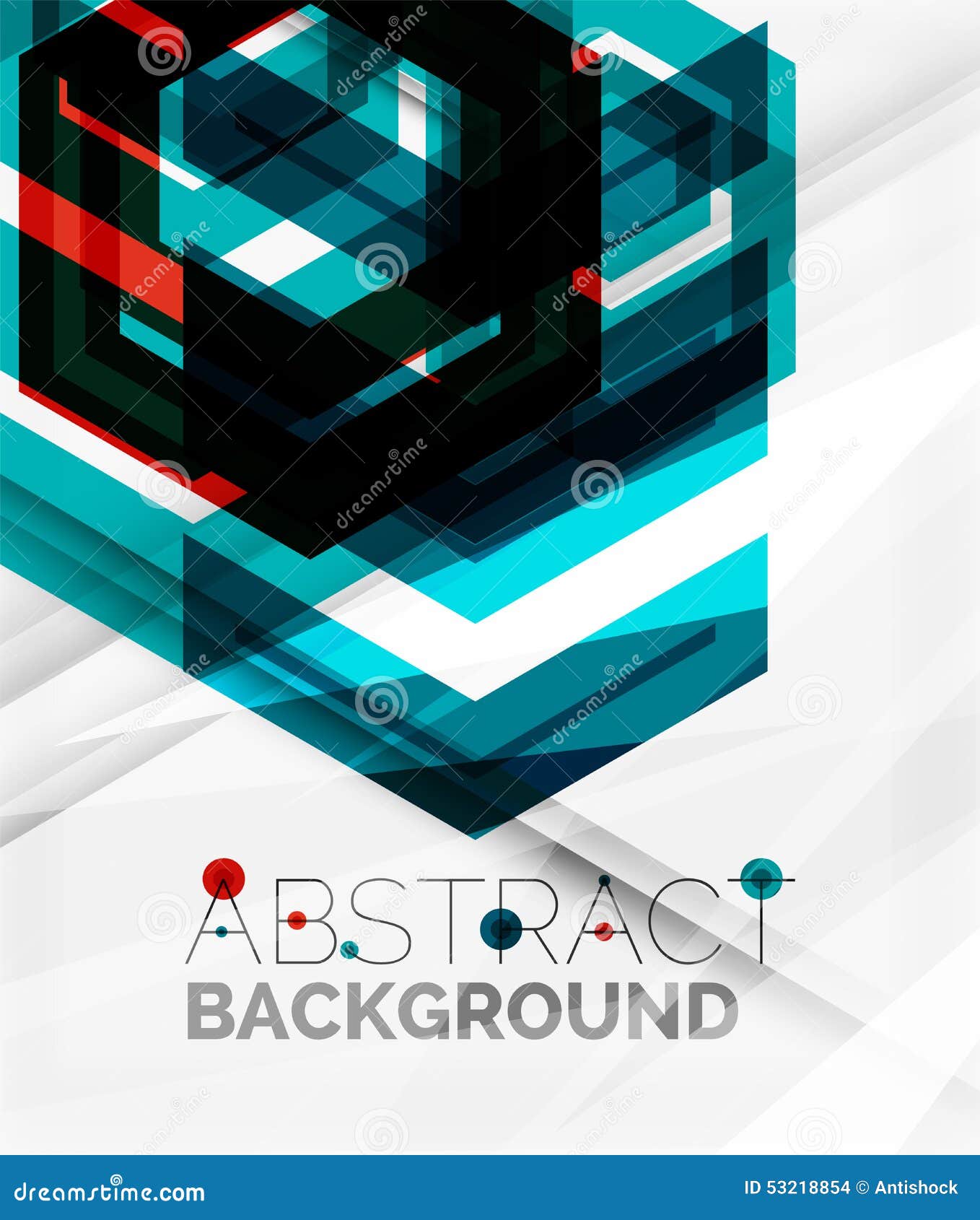 Geometric Abstract Background. Arrow Design Stock Vector - Illustration ...