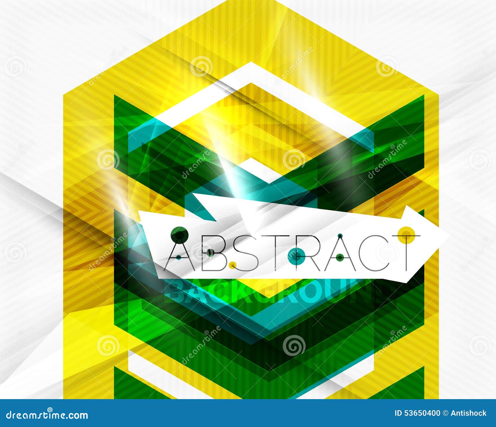 Geometric Abstract Background. Arrow Design Stock Vector - Illustration ...