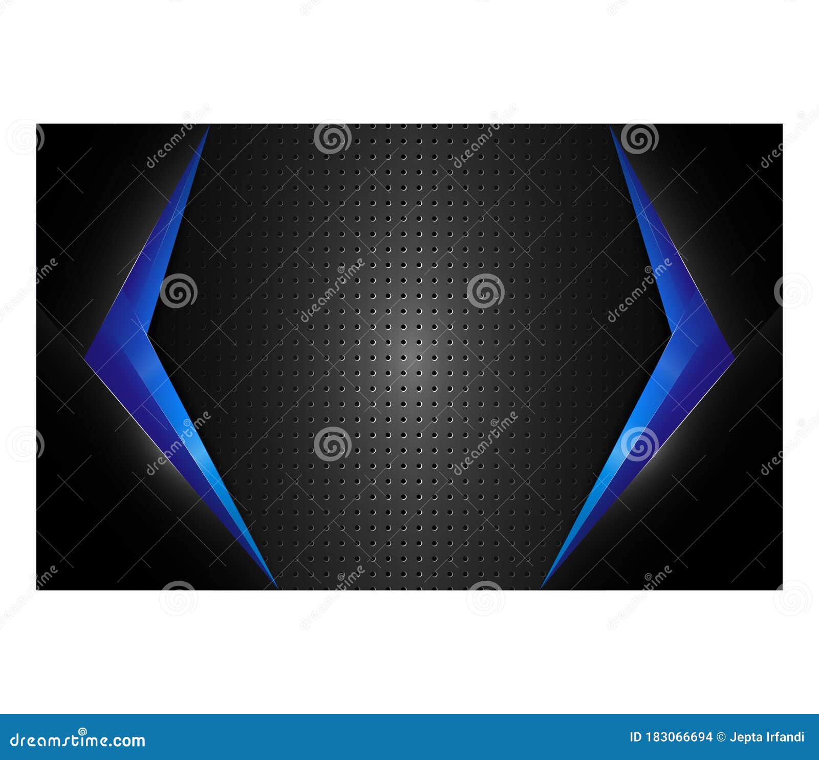 Geometric Abstract Background Dark Color with Light and Shadow. Vector ...