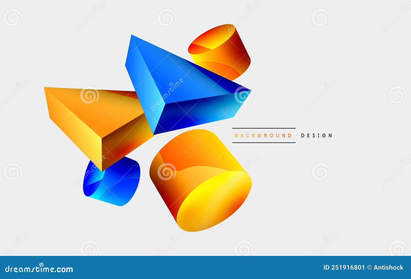 Geometric Abstract Background Design Stock Vector - Illustration of ...