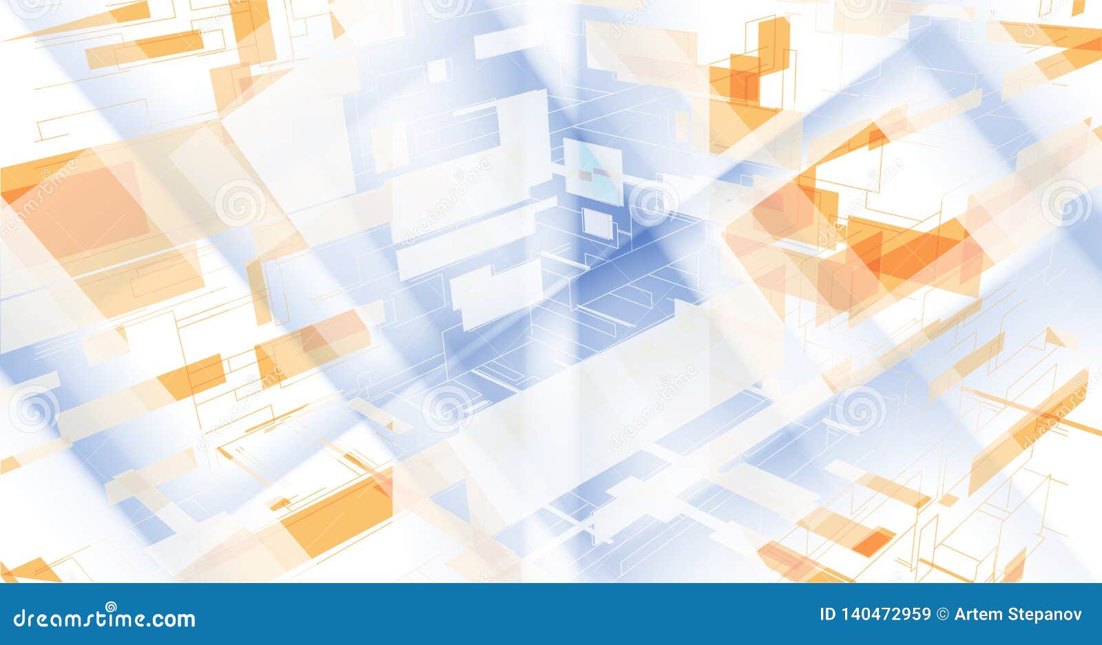 Geometric Abstract Background with Diagonal Rectangular Stripes Stock ...