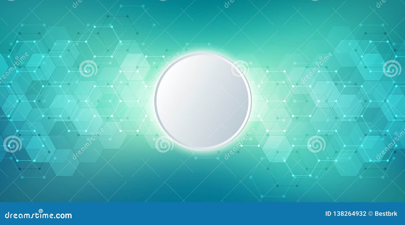 Geometric Abstract Background with Hexagons Elements. Medical ... Geometric Abstract Background with Hexagons Elements. Medical ...