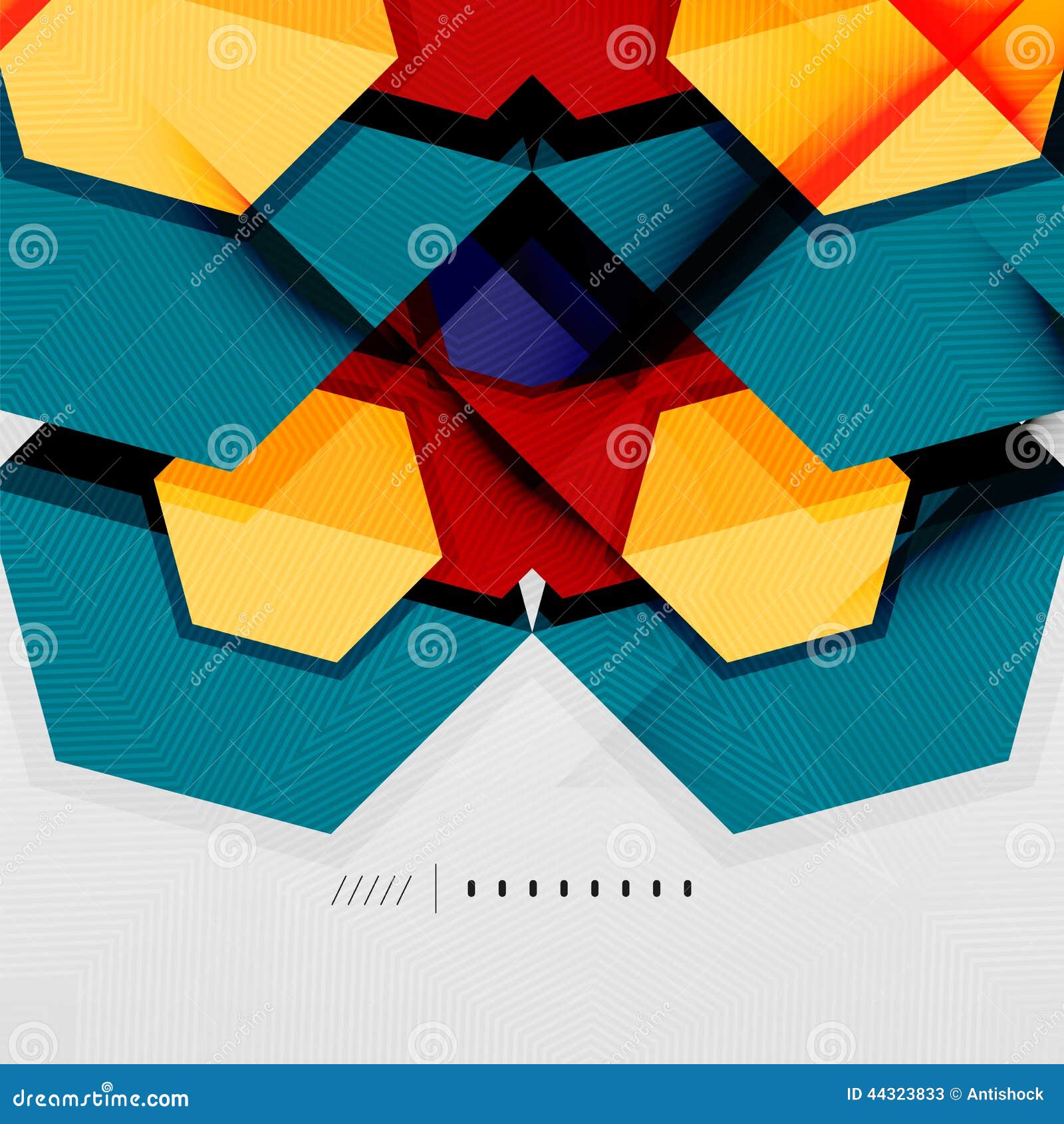 Geometric Abstract Background Layout Stock Vector - Illustration of ...
