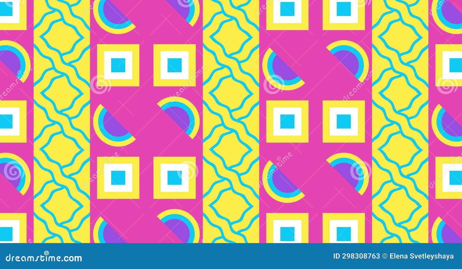 Geometric Abstract Background. Modern Animated Geometric Pattern or ...