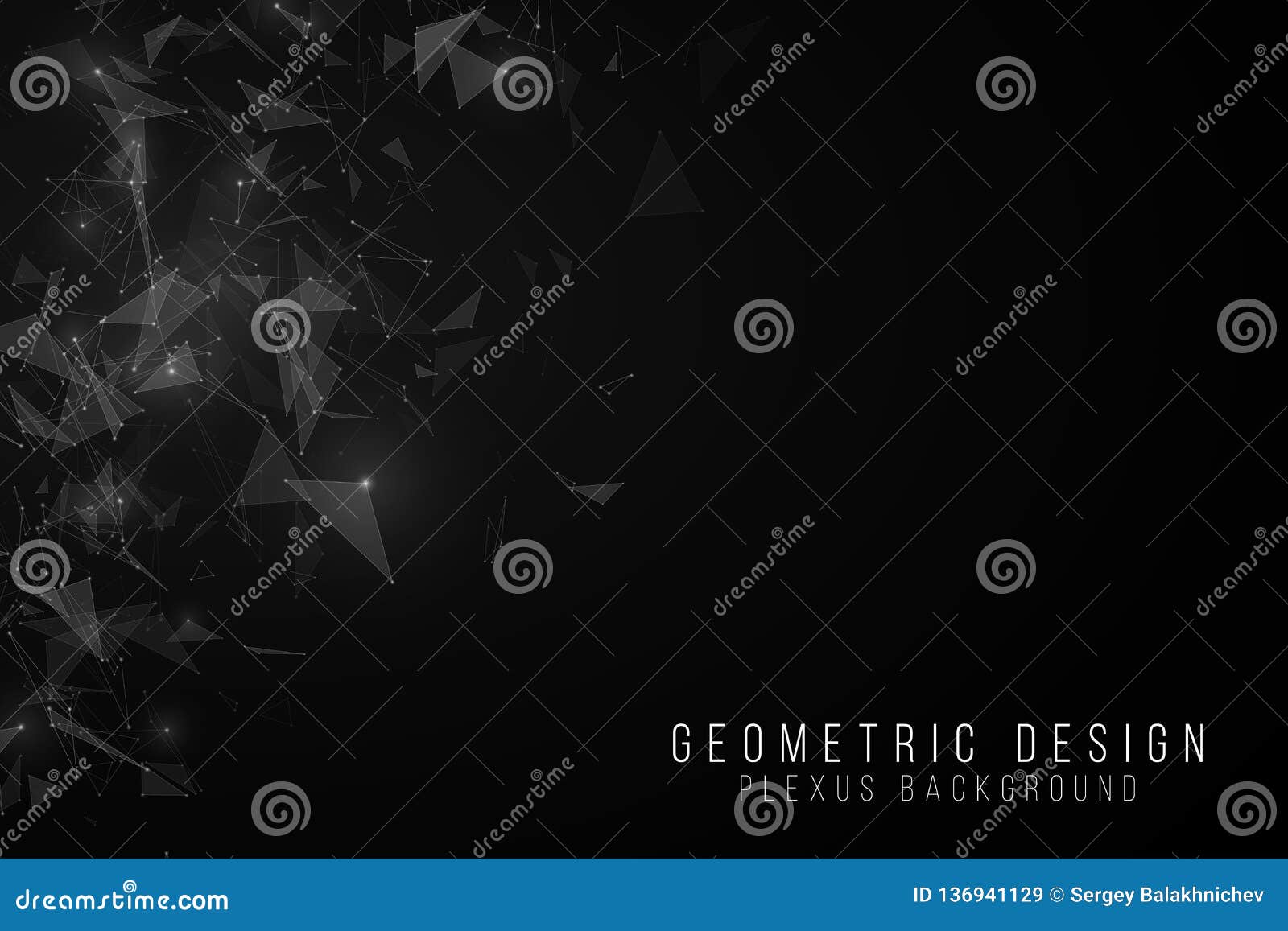 Geometric Abstract Background. Modern Futuristic Geometric Design ...