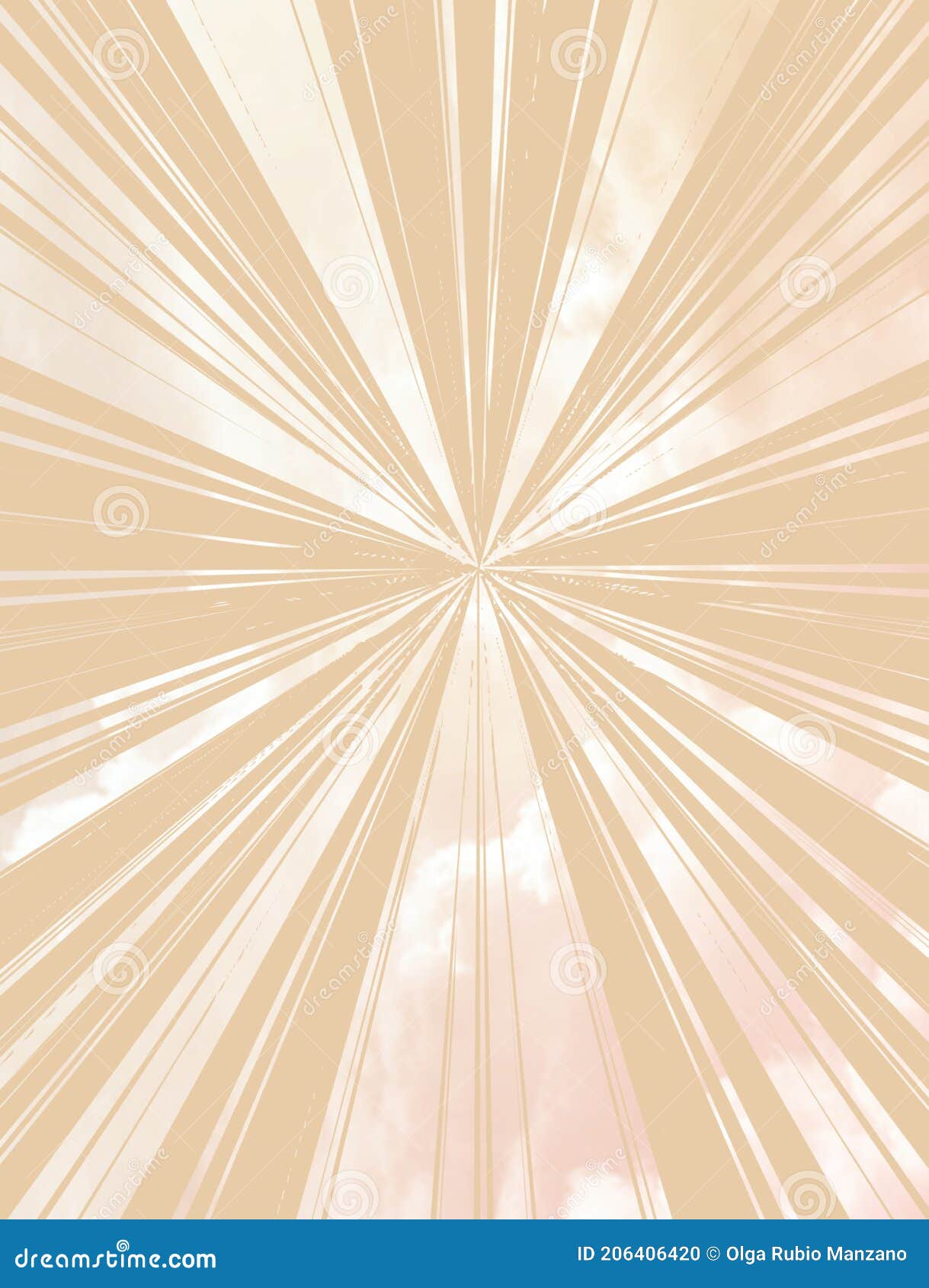 Geometric Abstract Background in Set Sail Champagne Color Stock ...