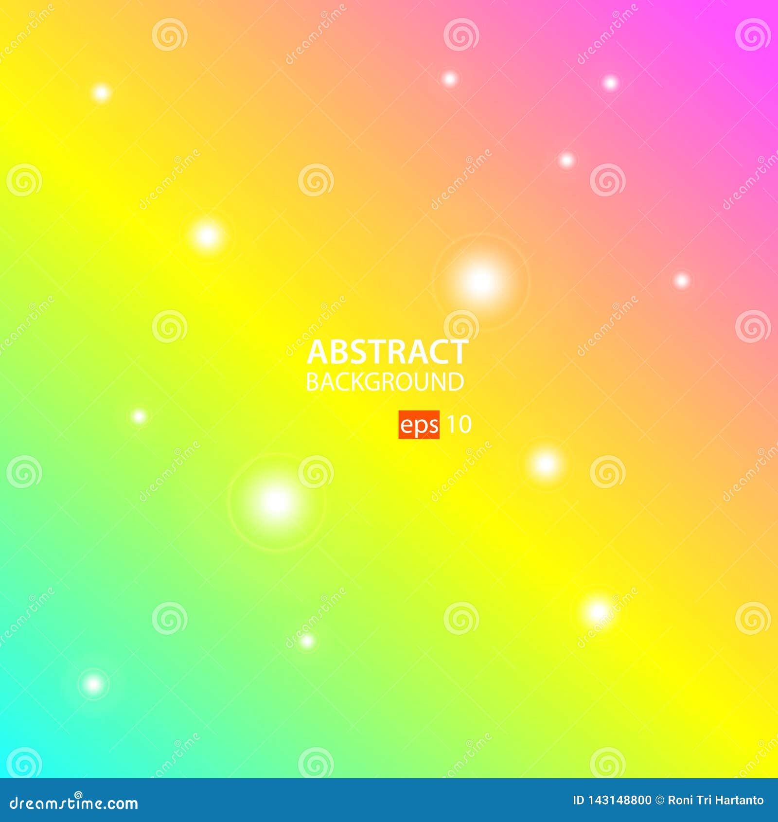 Geometric Abstract Background Vector with Blue,Yellow, Pink Stock ...