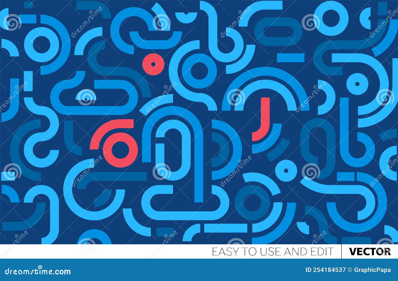 Geometric Abstract Backgrounds Design. Composition of Simple Geometric ...