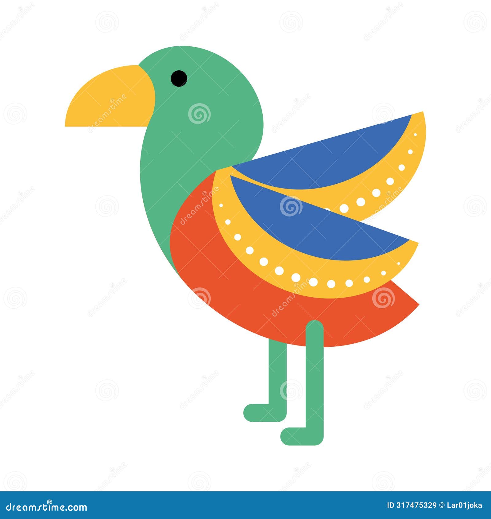 Geometric Abstract Bird Icon Vector Stock Vector - Illustration of ...