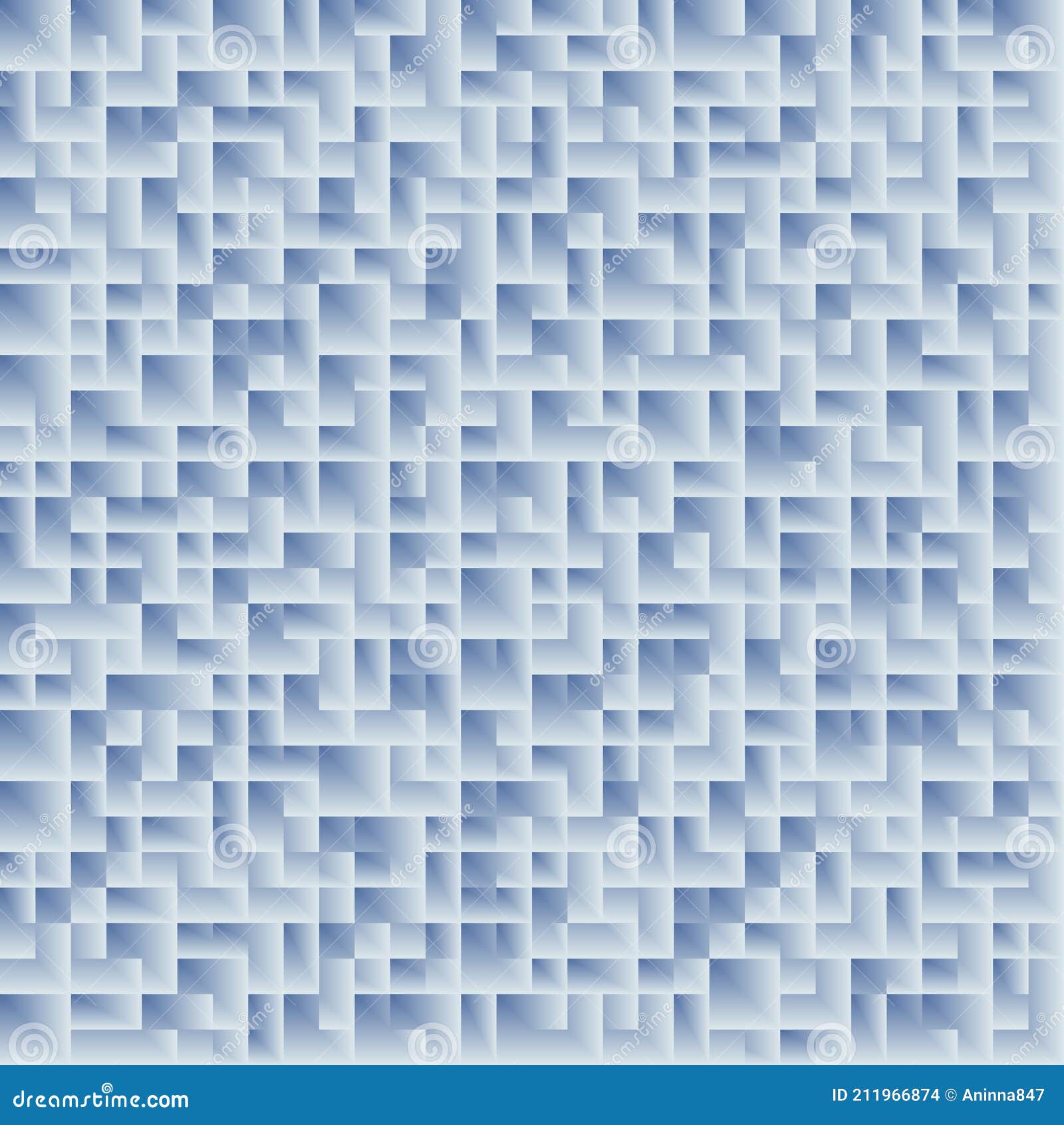 Geometric Abstract Blue Background, Maze Stock Vector - Illustration of ...