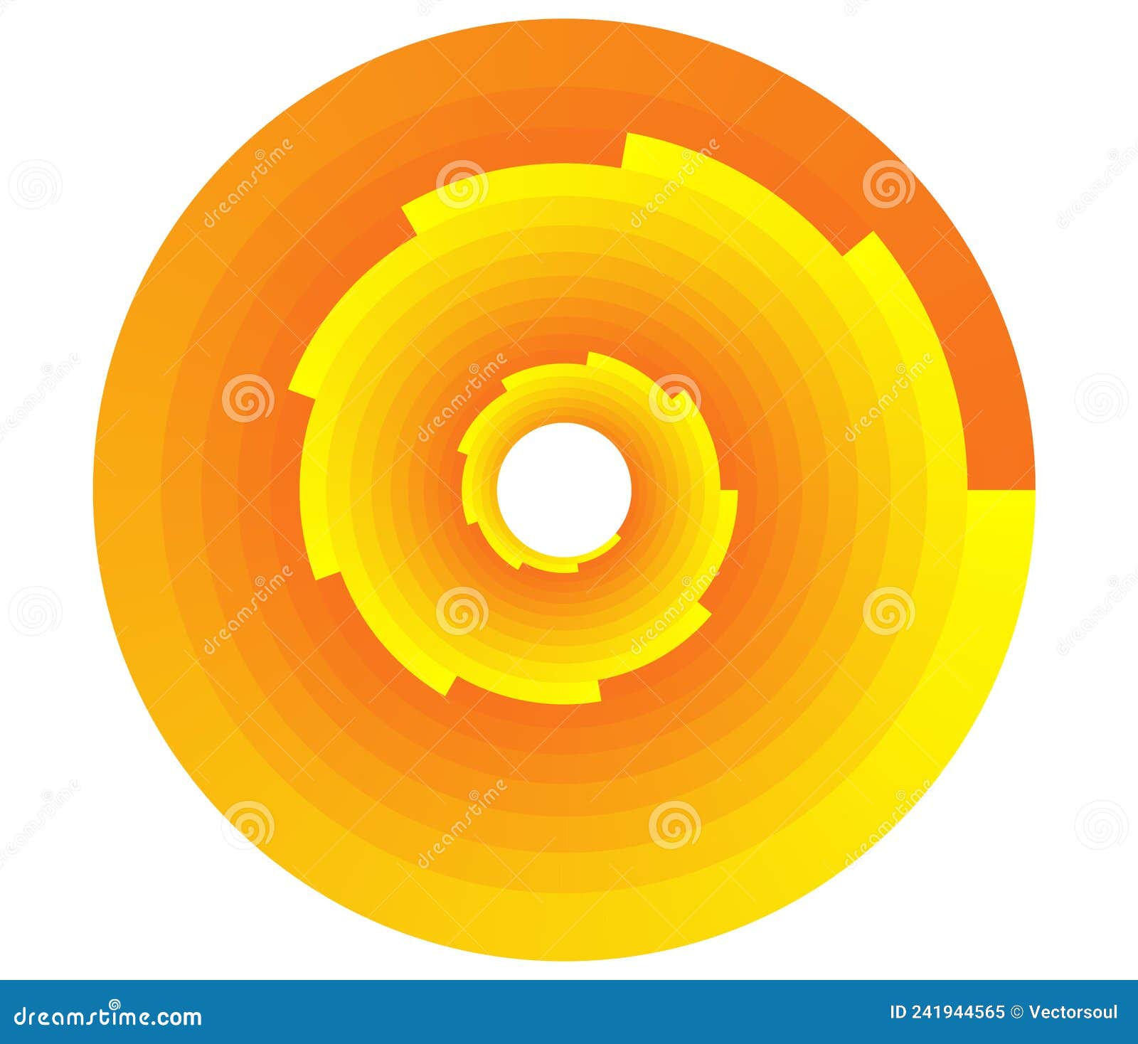Geometric and Abstract Circle, Circular Vector Design Element Stock ...
