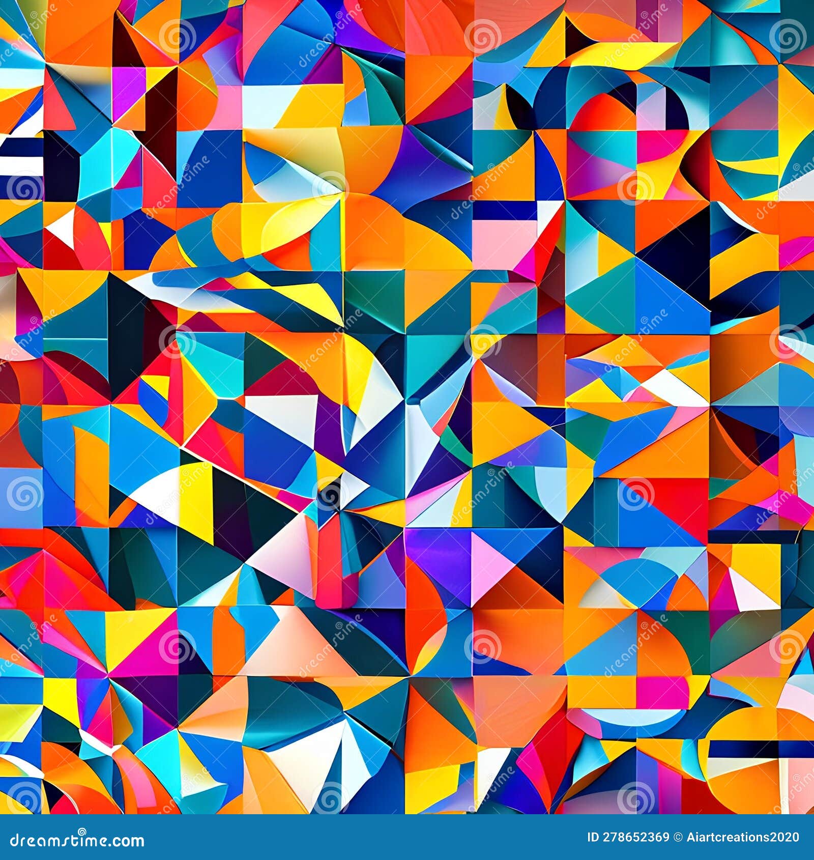656 Geometric Abstract Collage: a Modern and Geometric Background ...