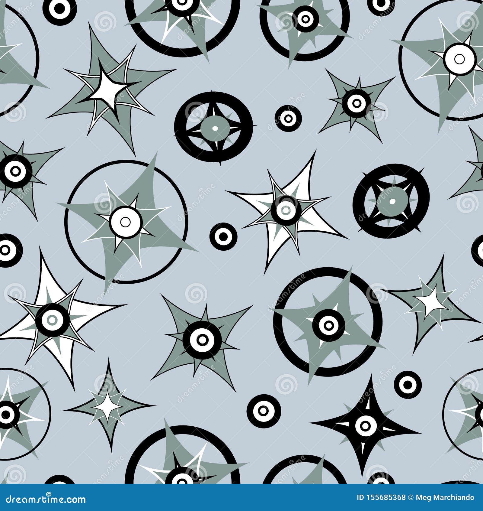 Abstract Compass Rose And Arrows Vector Set. Isolated White Background ...