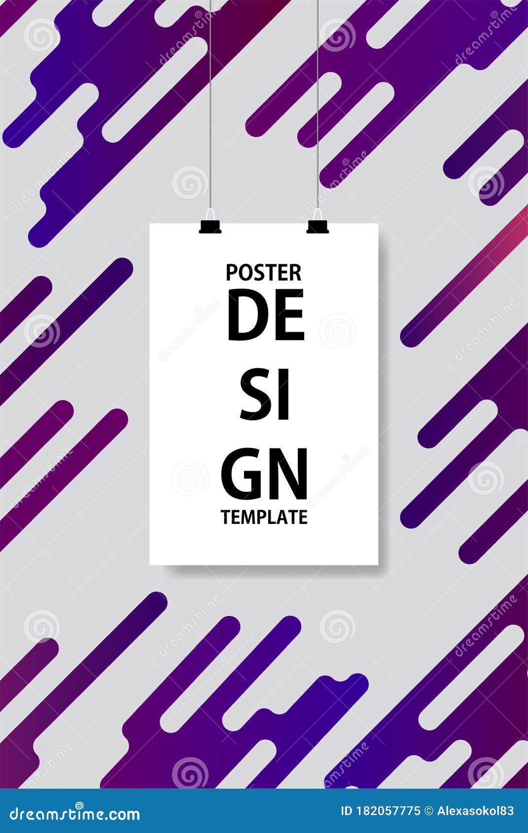 Geometric Abstract Gradient Vector Background. Geometric Shapes with ...