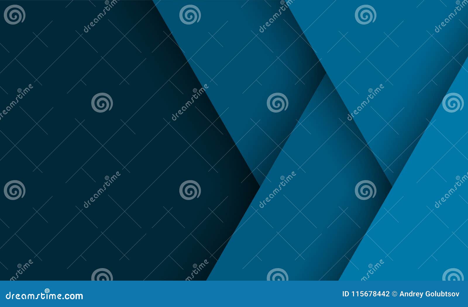 Geometric Abstract Modern Vector Blue Background Stock Vector ...