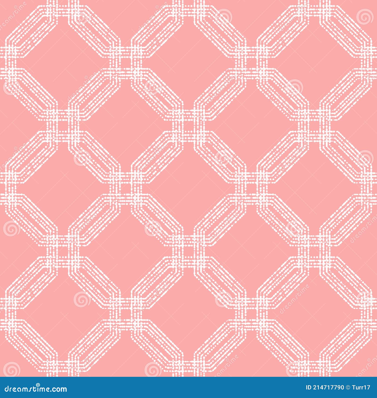 Seamless Abstract Pattern with Octagons Stock Illustration ...