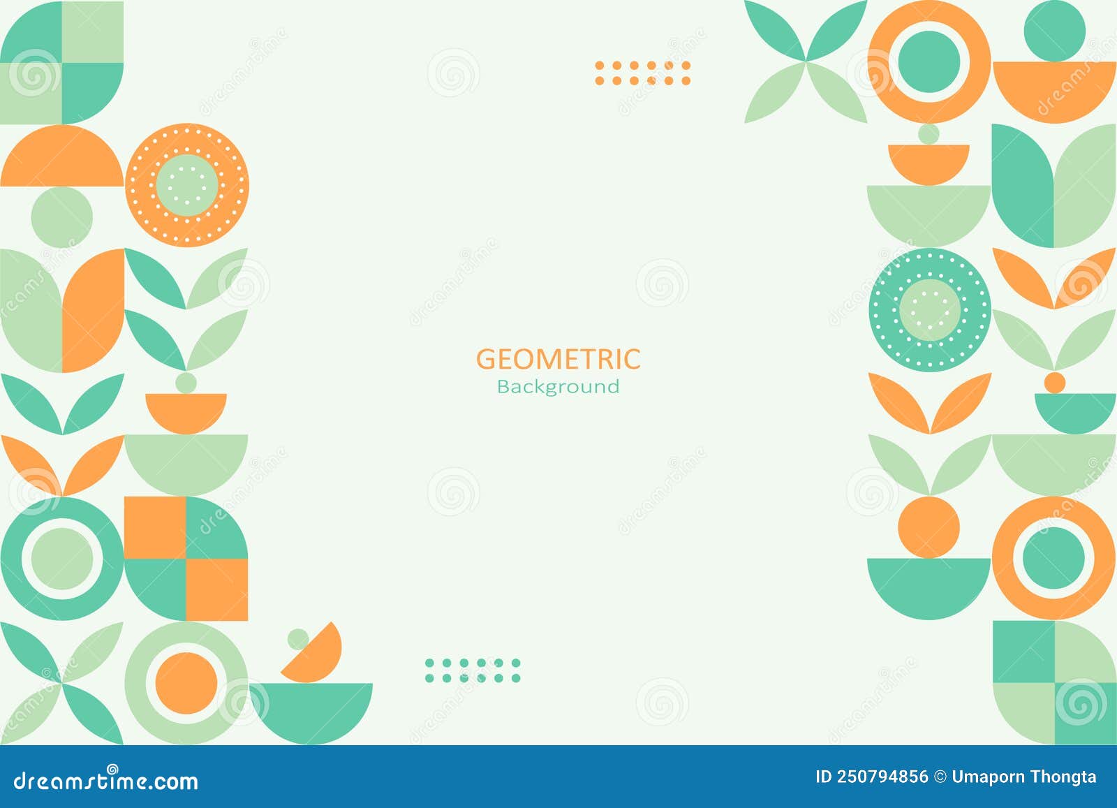 Geometric Abstract Background, Design Element with the Simple Shape of ...