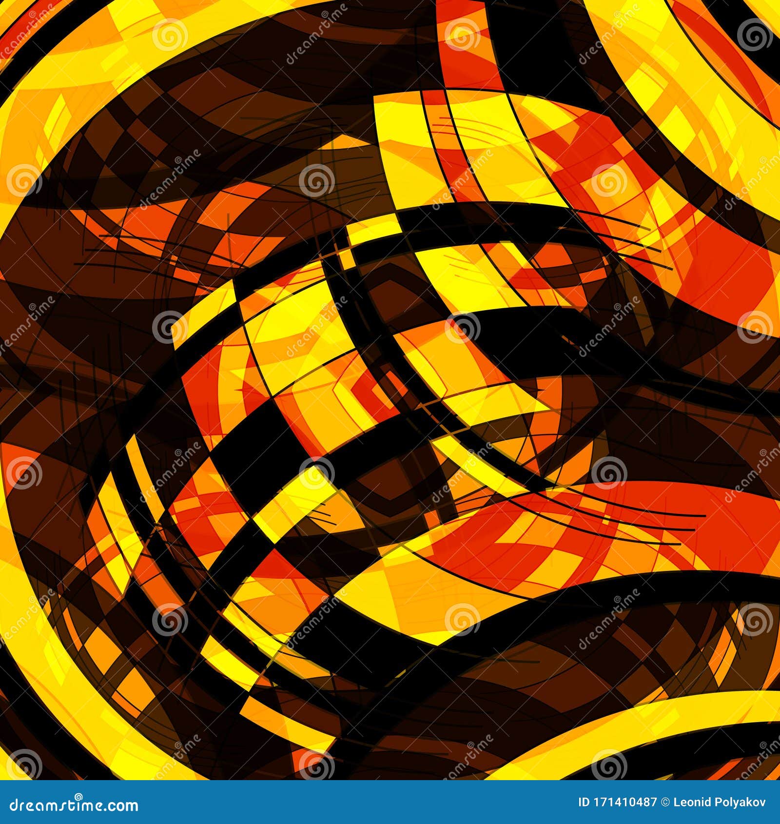 Geometric Abstract Pattern in Ethnic Style Graffiti Style in a ...