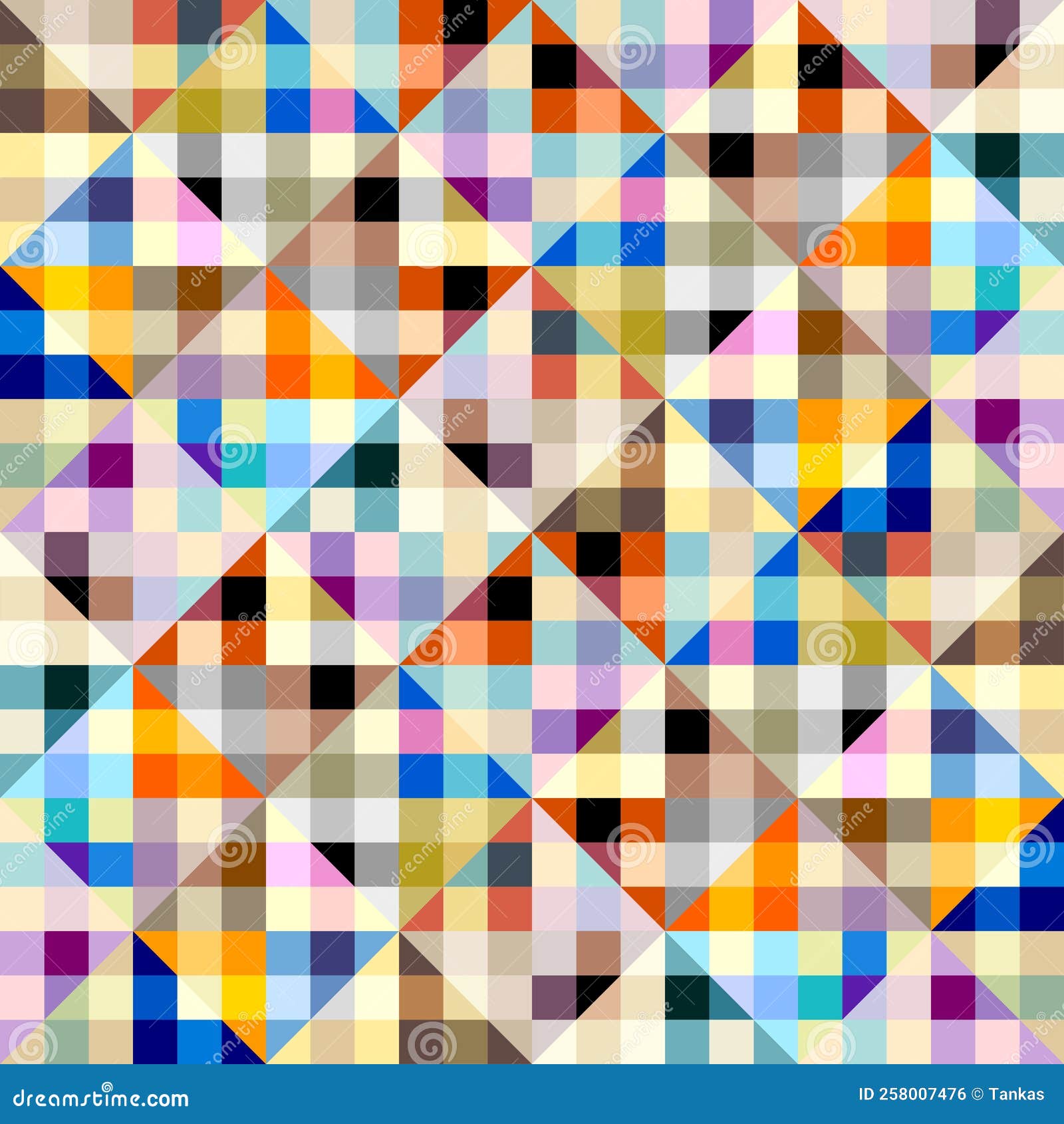 Geometric Abstract Pattern. Intersection Patchwork Plaid Style Stock ...