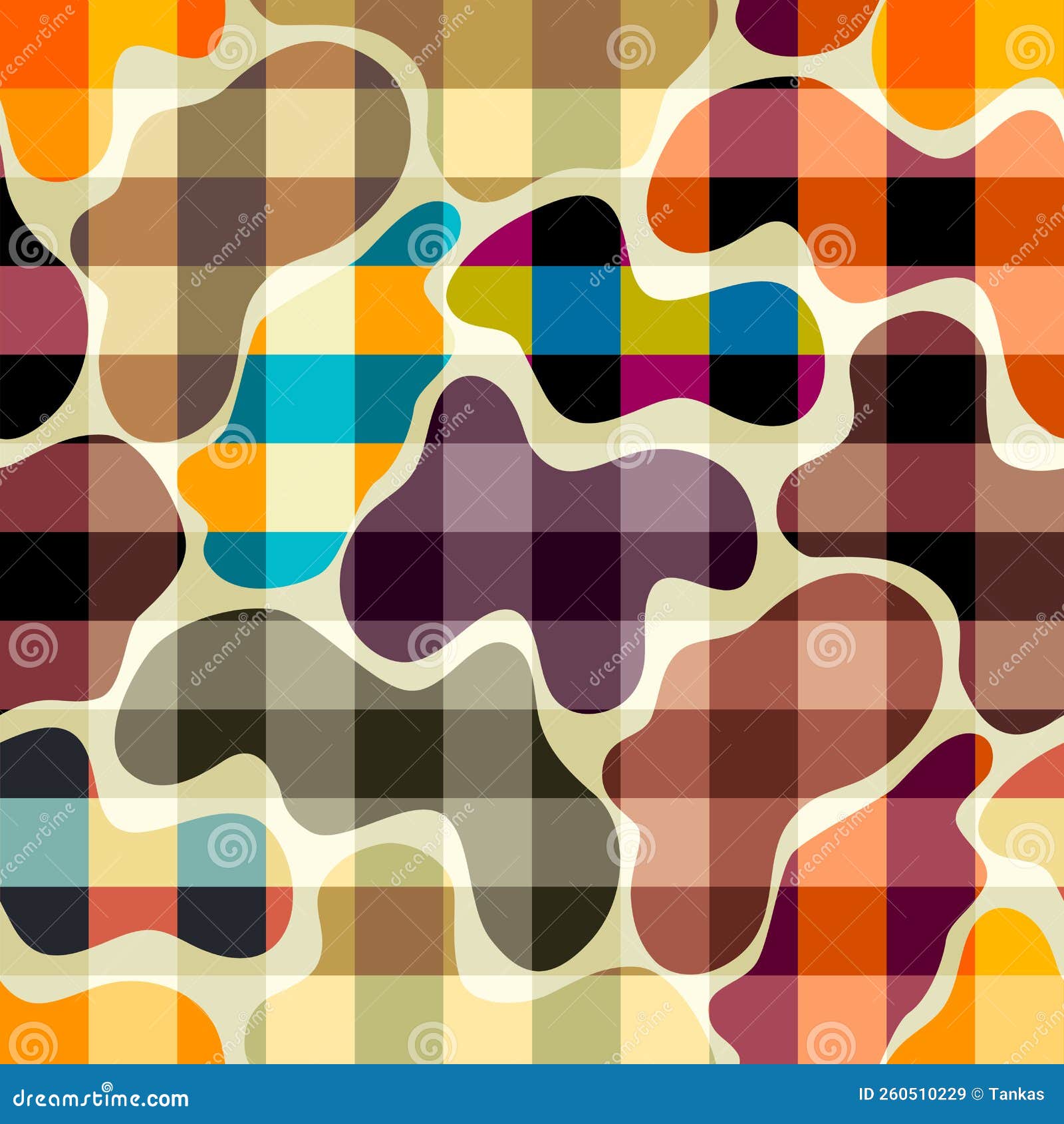 Geometric Abstract Pattern. Intersection Style Stock Vector ...