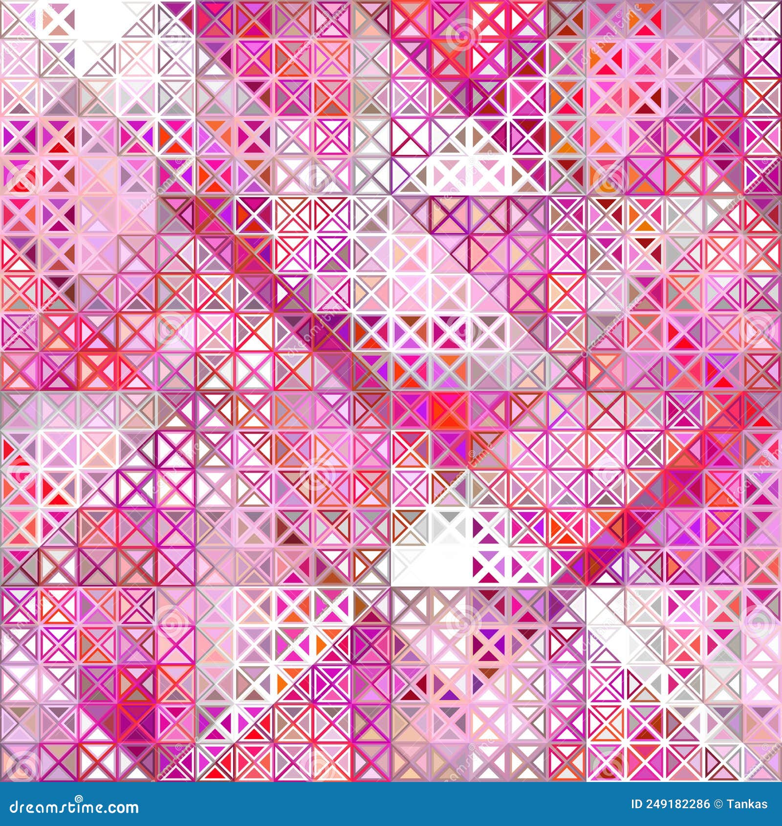 Geometric Abstract Pattern in Low Poly Style. Stock Illustration ...