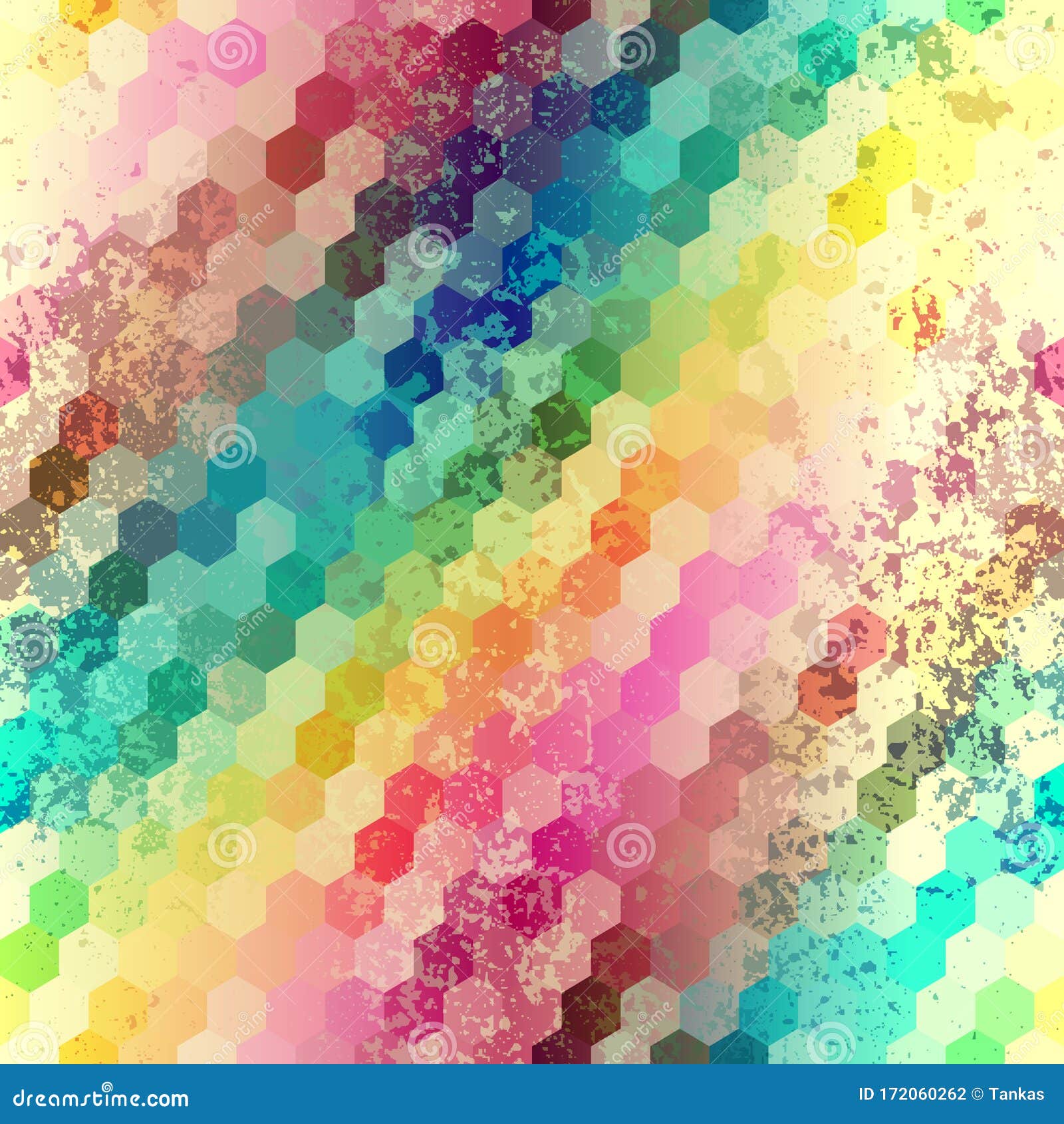 Geometric Abstract Pattern in Low Poly Style. Stock Vector ...