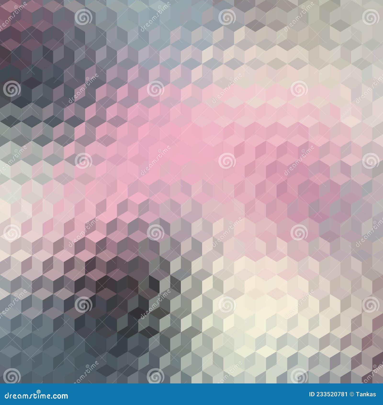 Geometric Abstract Pattern in Low Poly Style. Stock Vector ...