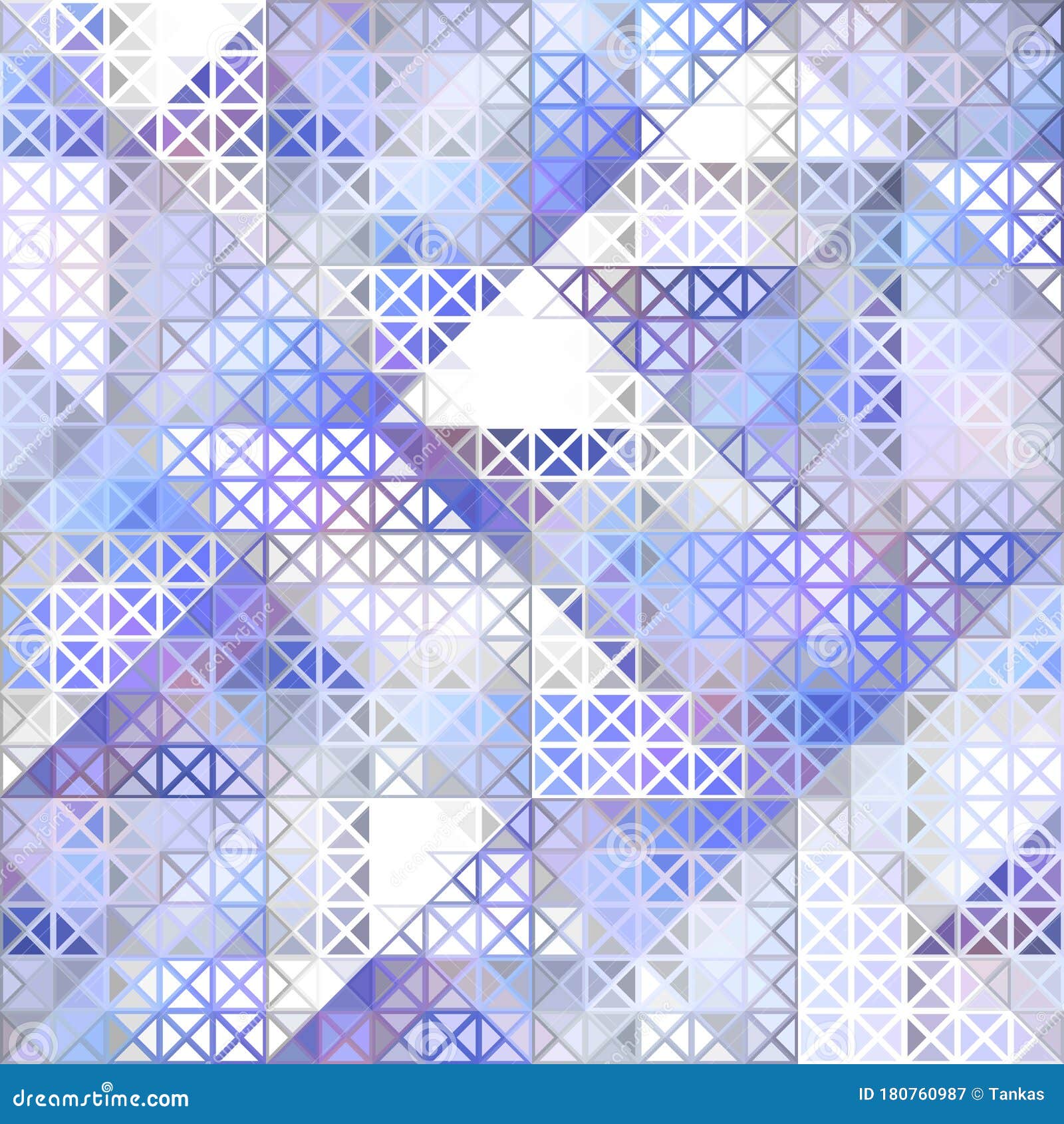 Geometric Abstract Pattern in Low Poly Style. Stock Vector ...