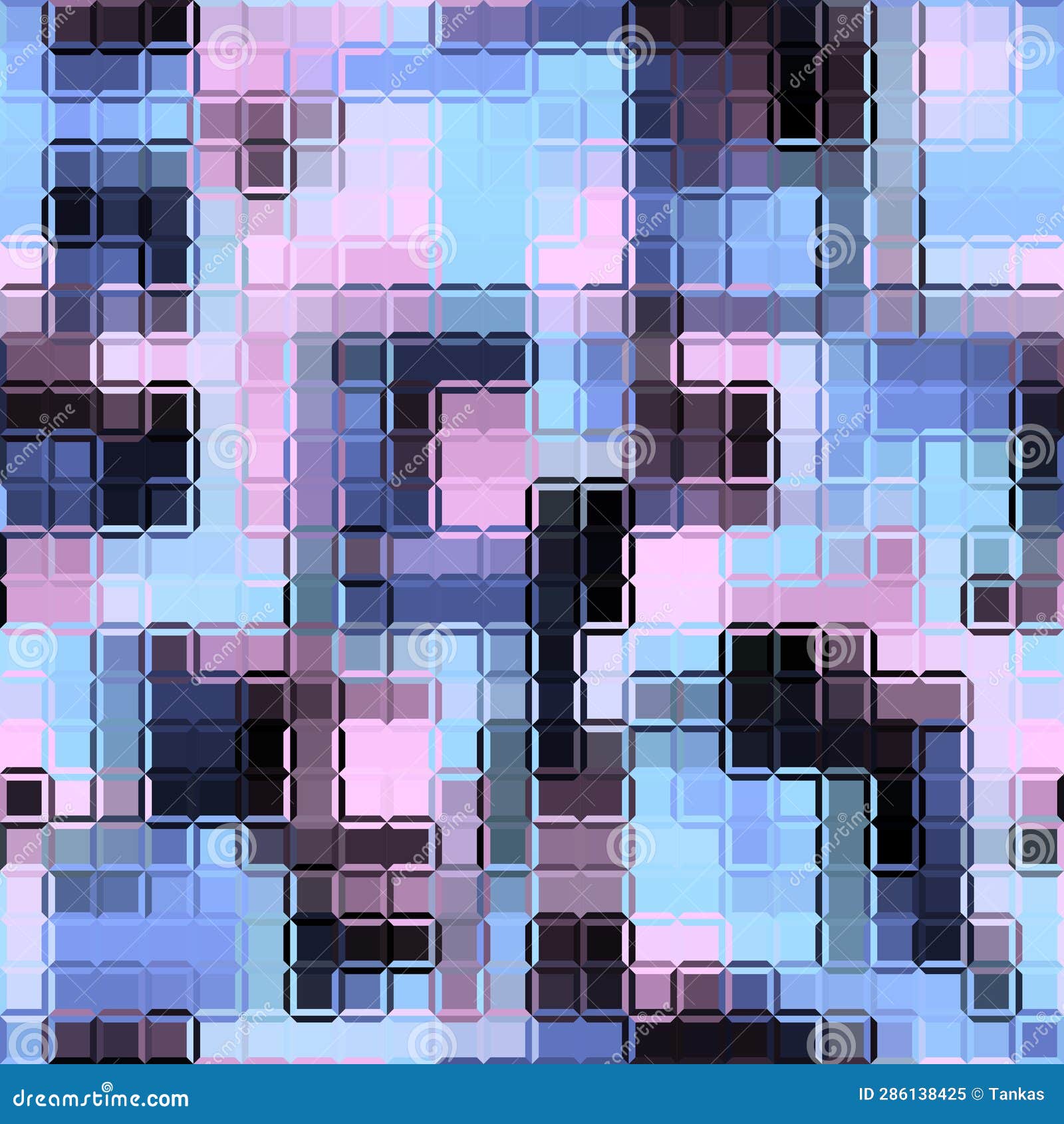 Geometric Abstract Pattern in Low Poly Style. Tileable Image. Small ...