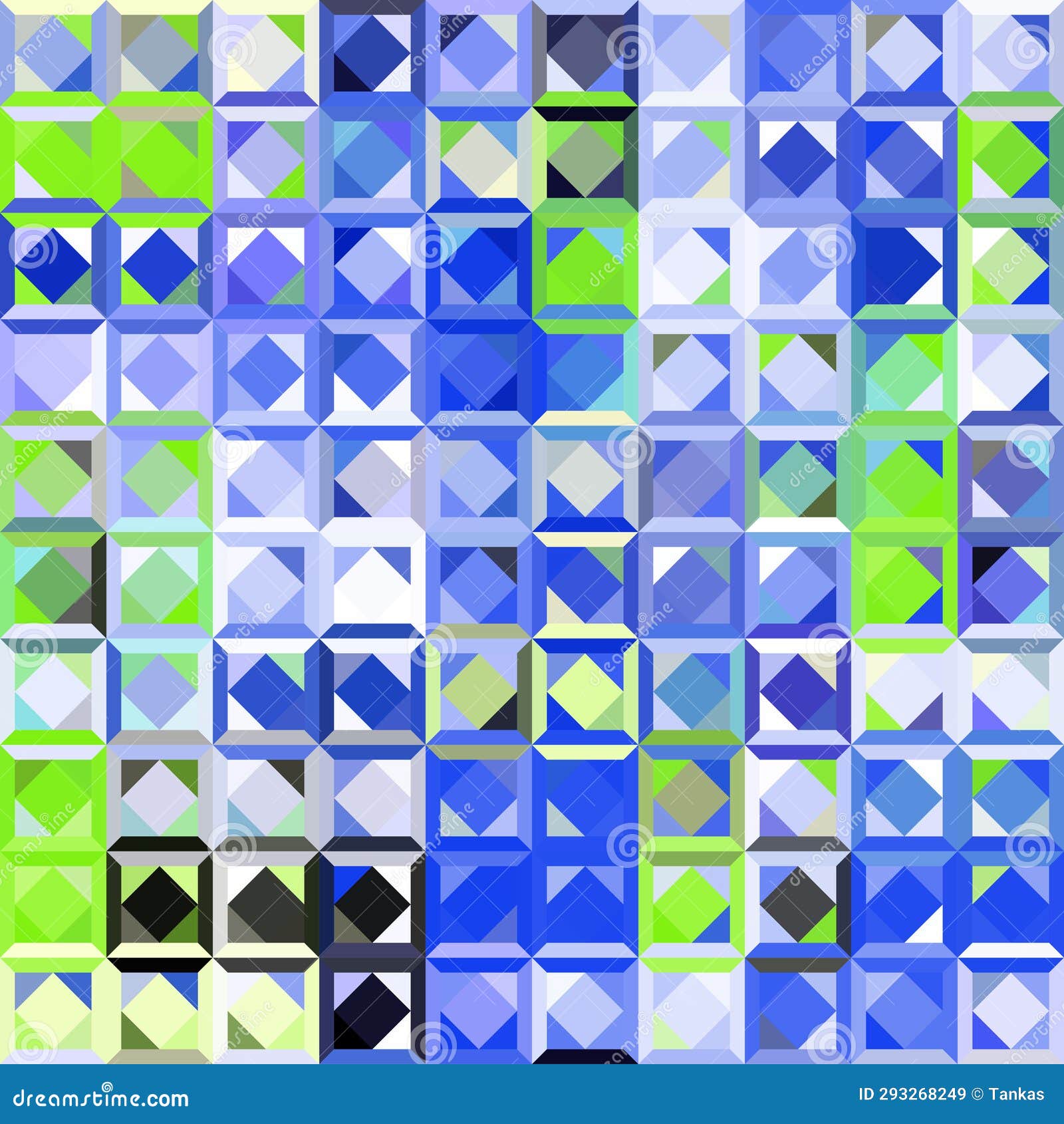 Geometric Abstract Pattern in Low Poly Style. Tileable Image. Small ...