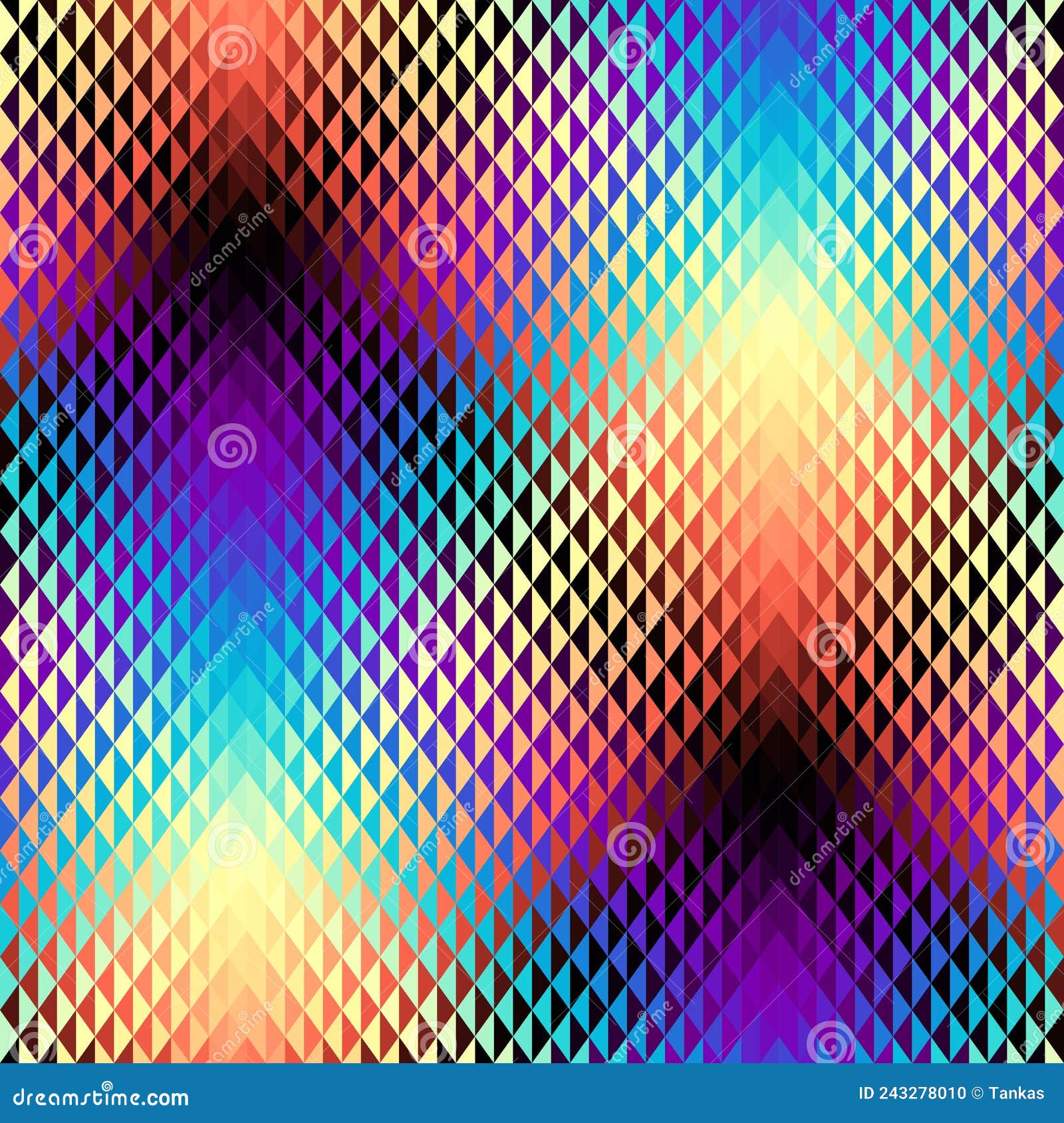 Geometric Abstract Pattern Moire Overlay Style. Abstract Square Texture ...