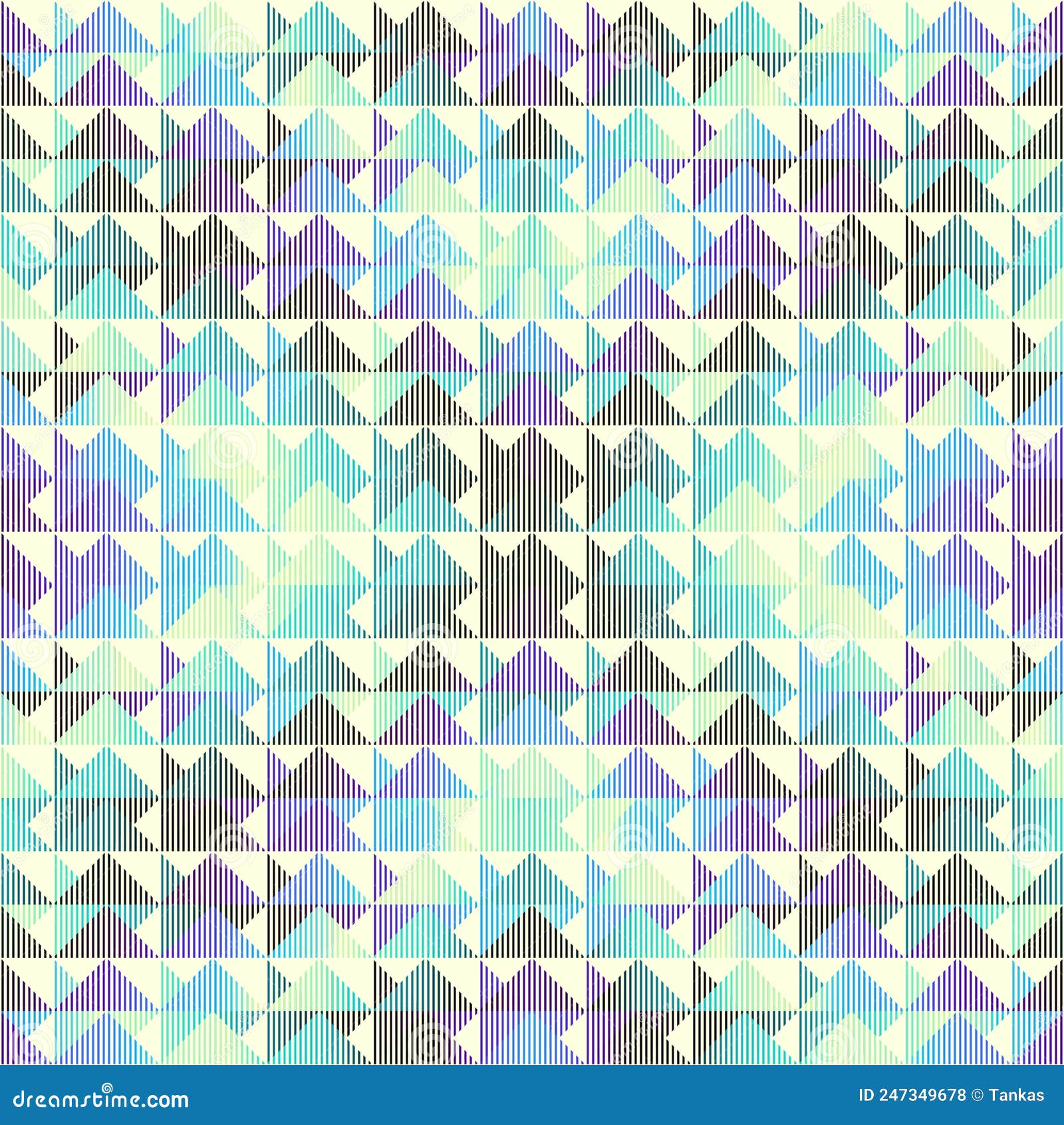 Geometric Abstract Pattern Moire Overlay Style. Abstract Square Texture ...
