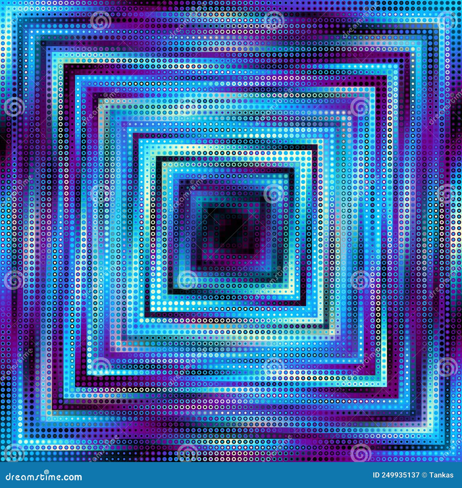 Geometric Abstract Pattern Moire Overlay Style. Abstract Square Texture ...