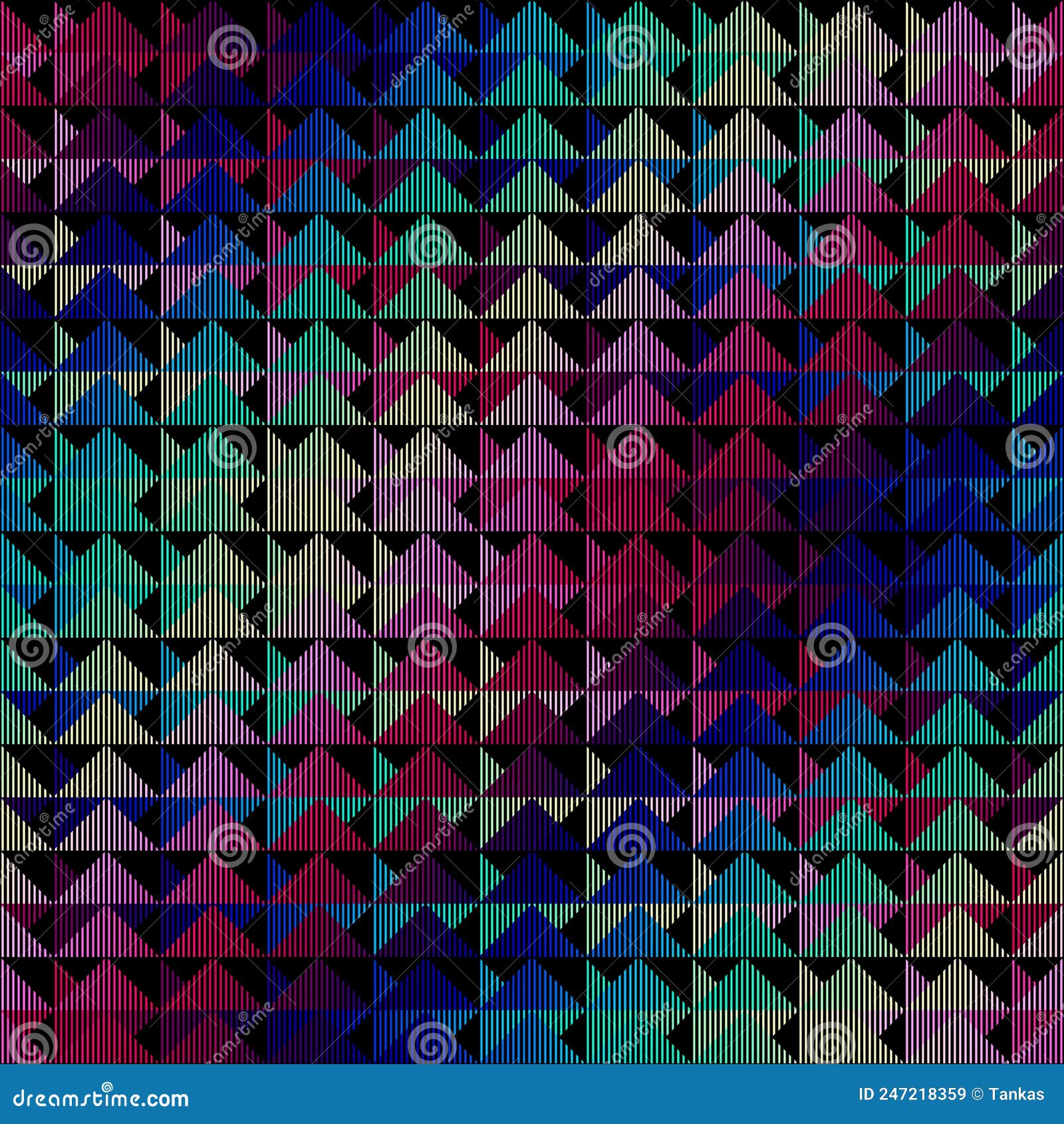 Geometric Abstract Pattern Moire Overlay Style. Abstract Square Texture ...