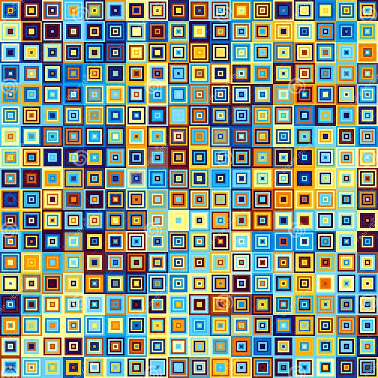 Geometric Abstract Pattern Moire Overlay Style. Abstract Square Texture ...