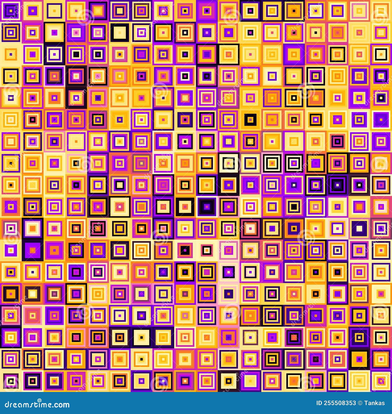 Geometric Abstract Pattern Moire Overlay Style. Abstract Square Texture ...