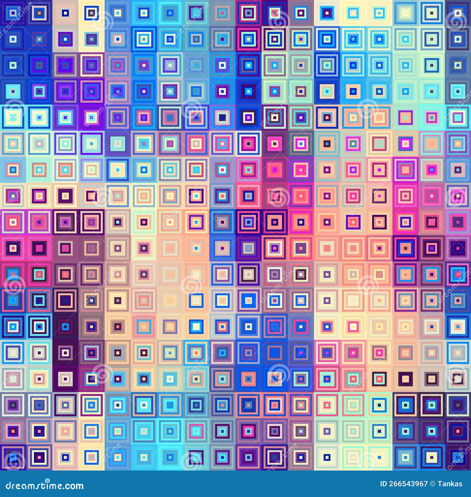 Geometric Abstract Pattern Moire Overlay Style. Abstract Square Texture ...