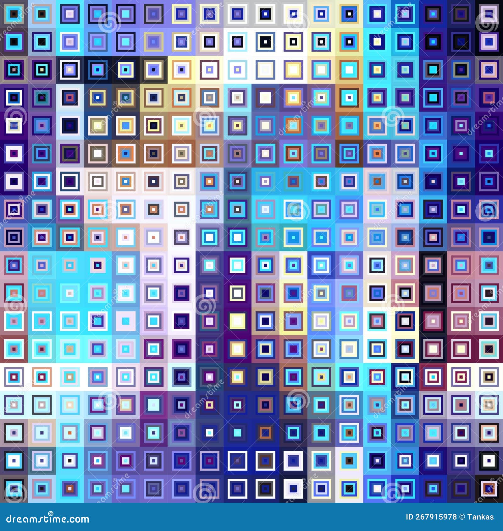 Geometric Abstract Pattern Moire Overlay Style. Abstract Square Texture ...