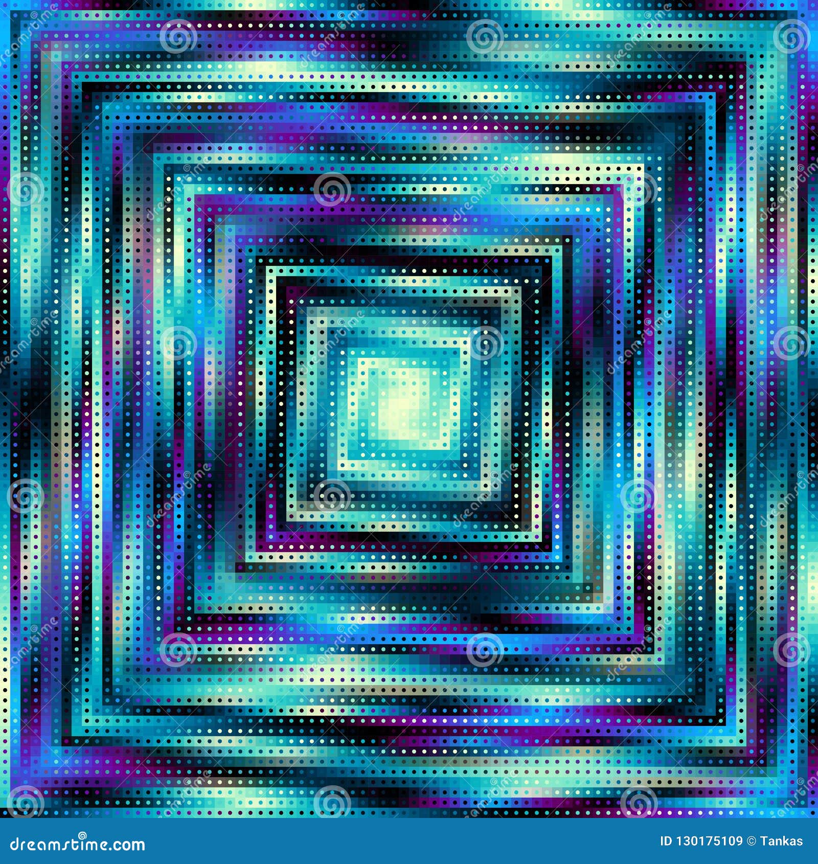 Geometric Abstract Pattern. Polka Dot Pattern on Low Poly Background ...